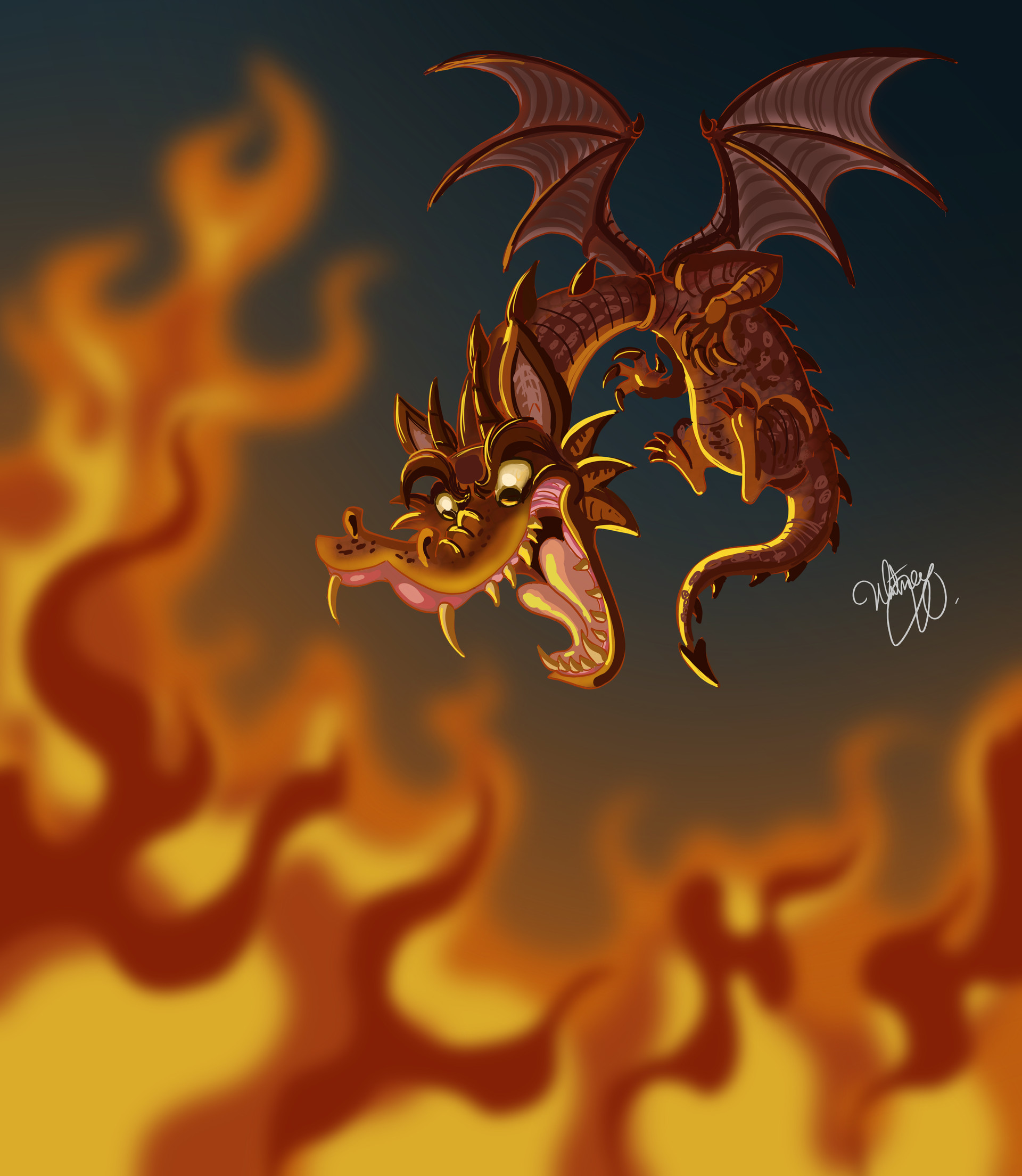 ArtStation - Dragon's Rage