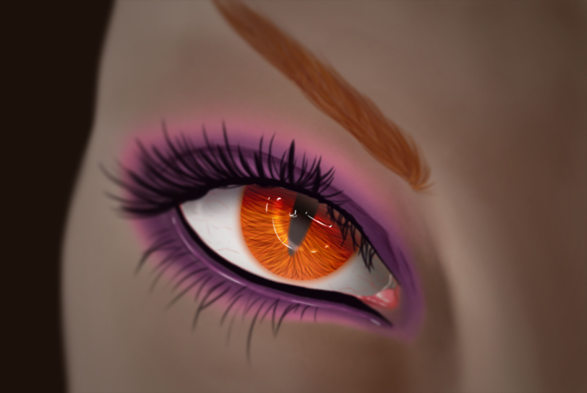 how to draw a dragon eye close up