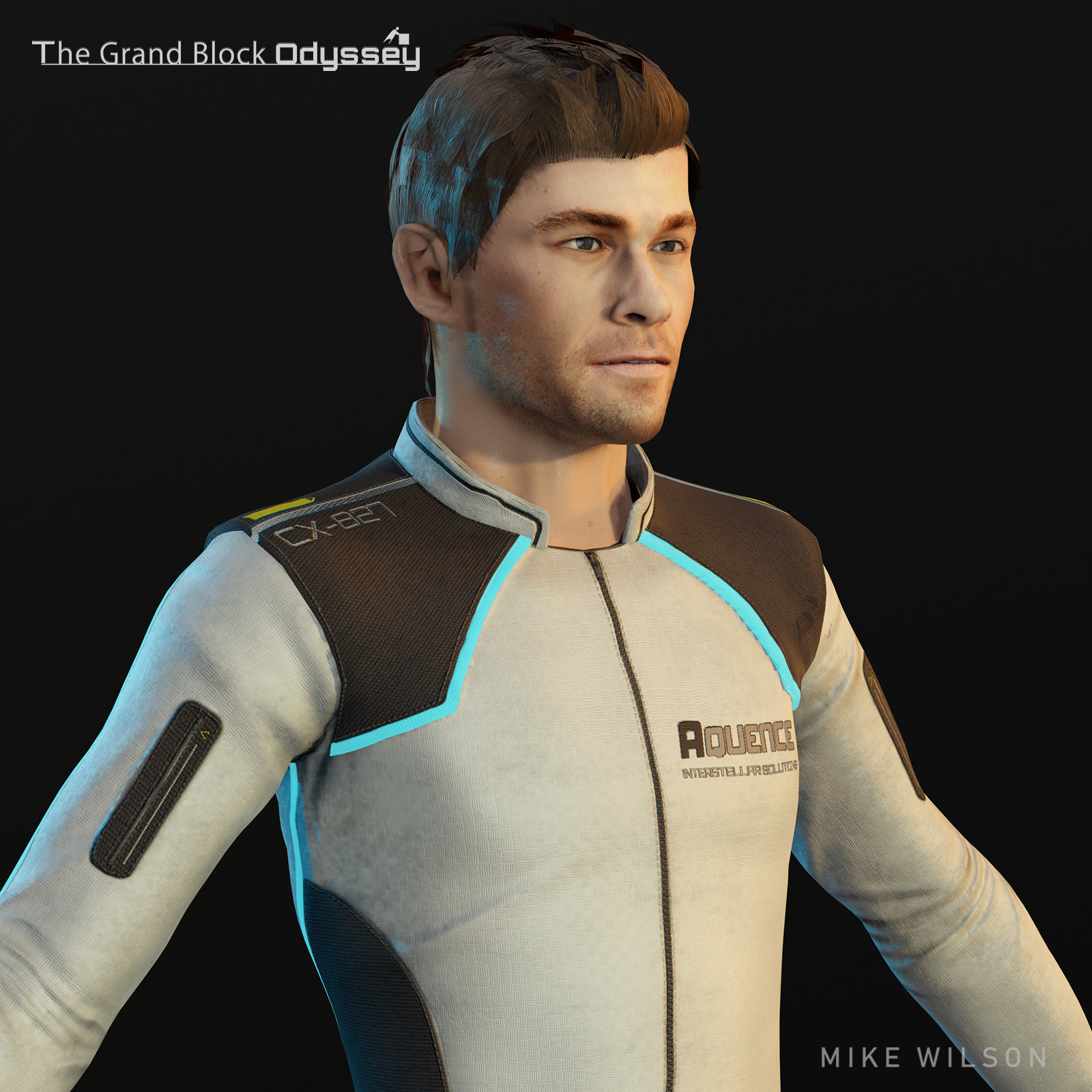 Mike Wilson - Player Character for The Grand Block Odyssey