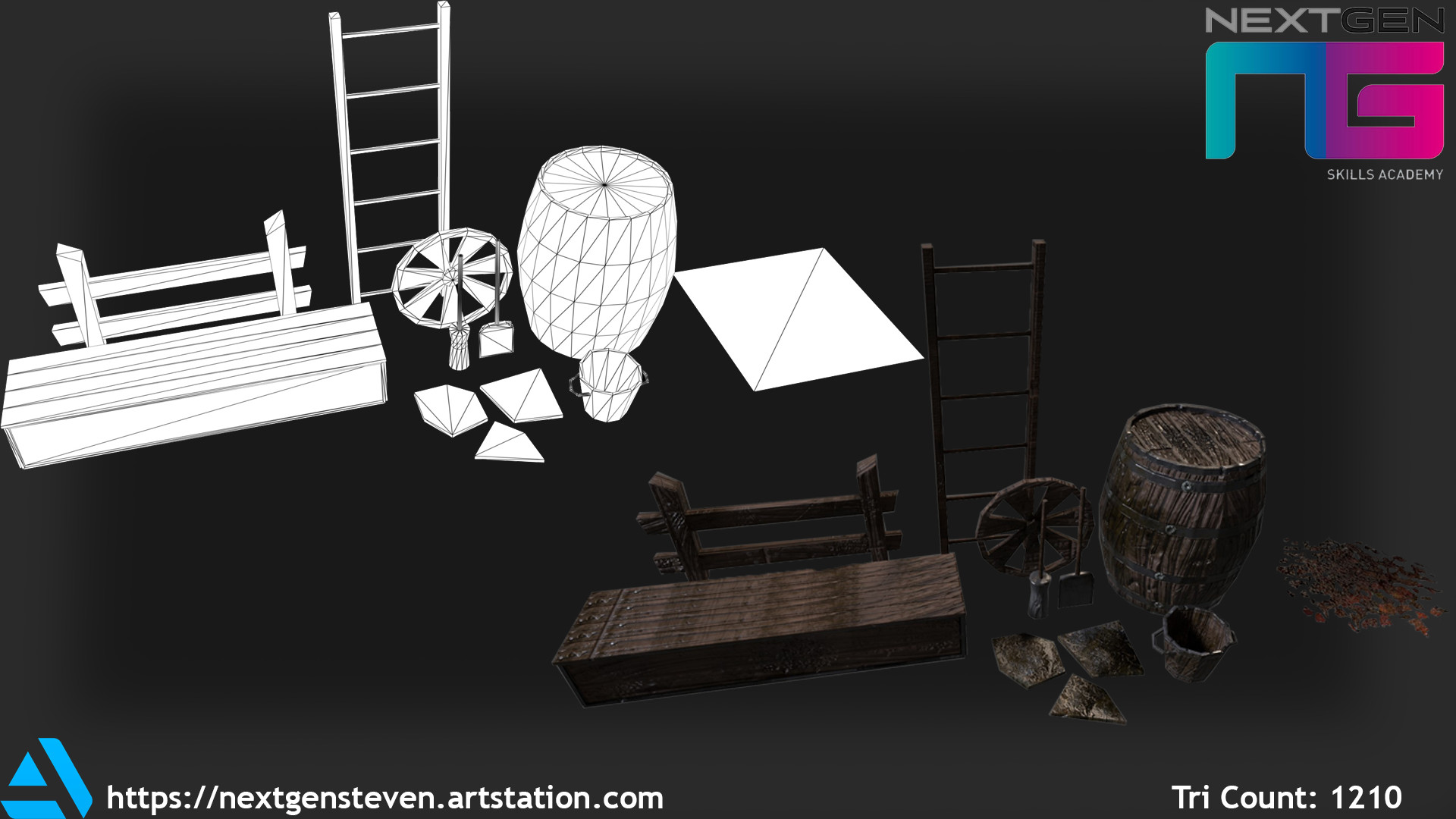 ArtStation - Medieval Props