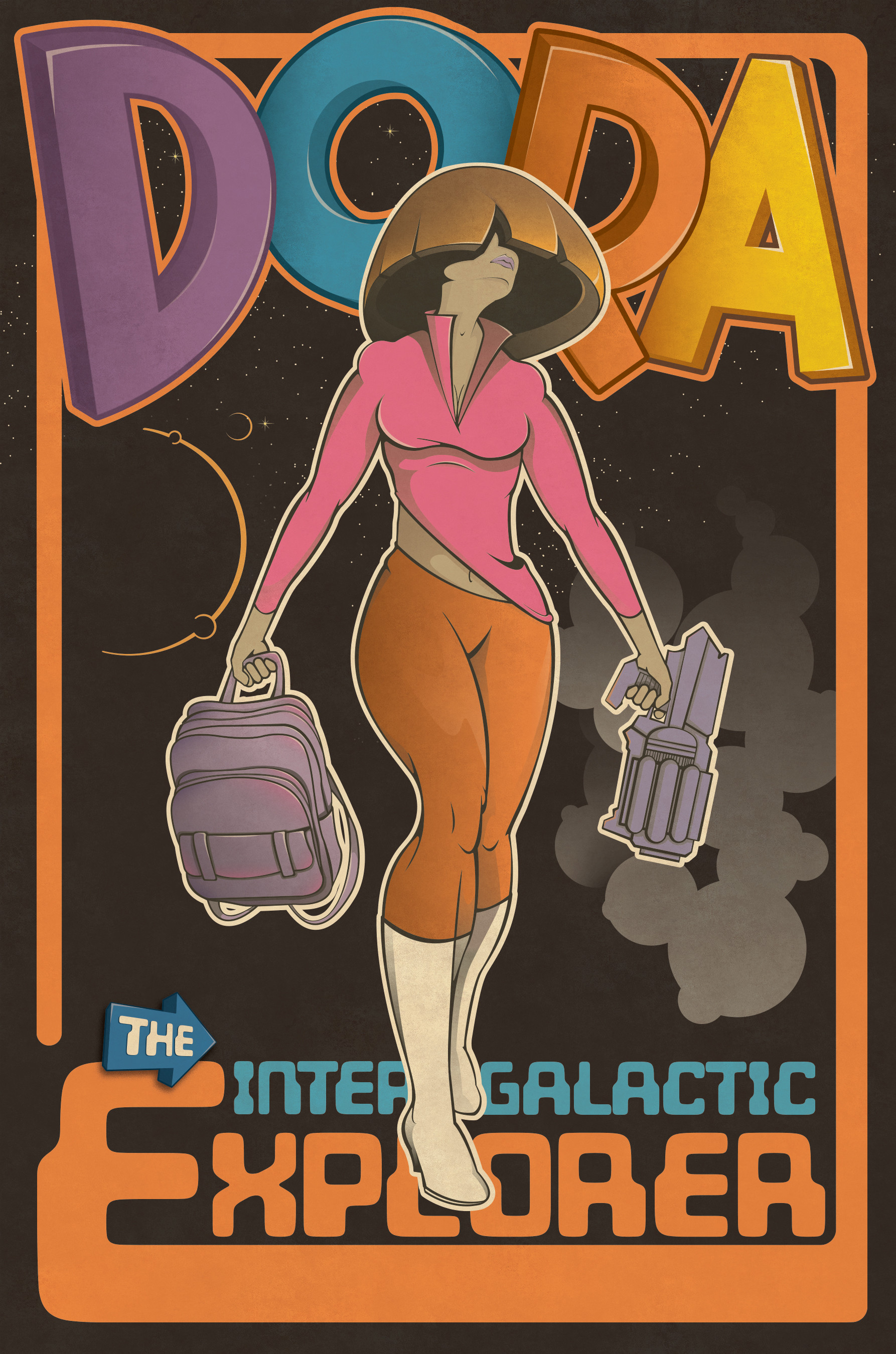ArtStation - Dora the Intergalactic Explorer