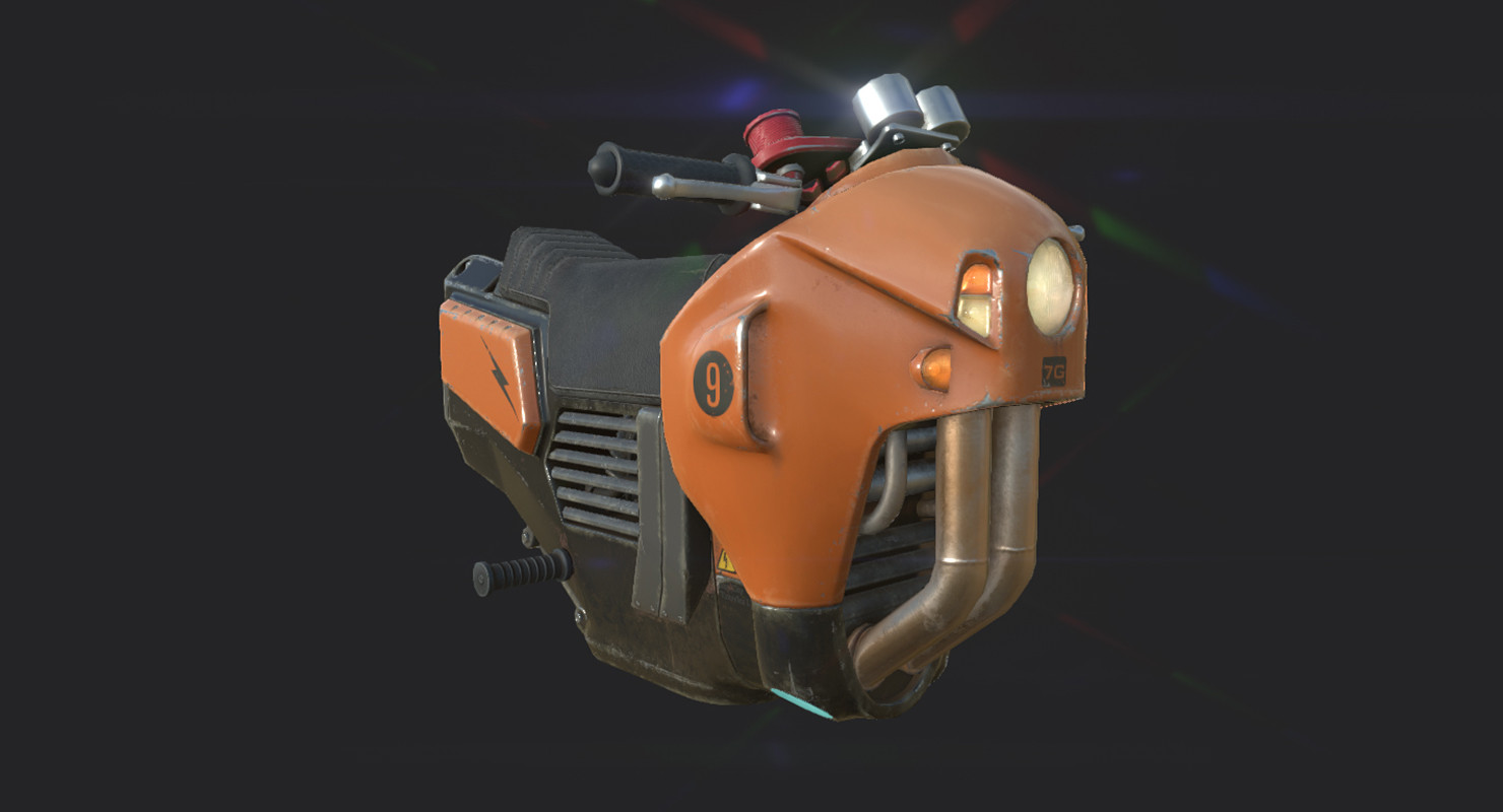 ArtStation - Yet Another Hover-bike