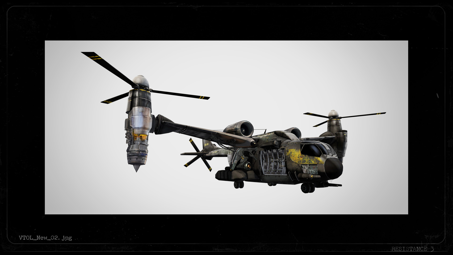 ArtStation - Resistance 3 VTOL