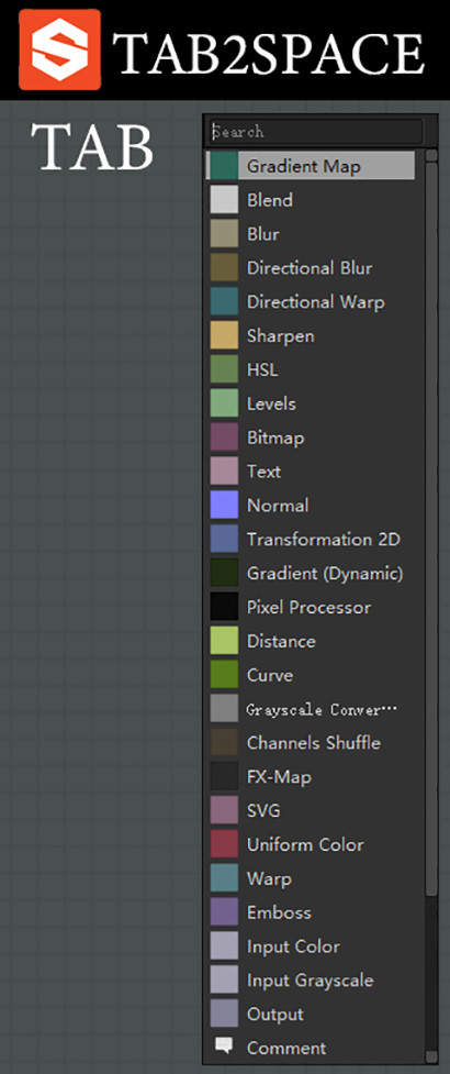 ArtStation - TAB2SPACE(Substance Designer)