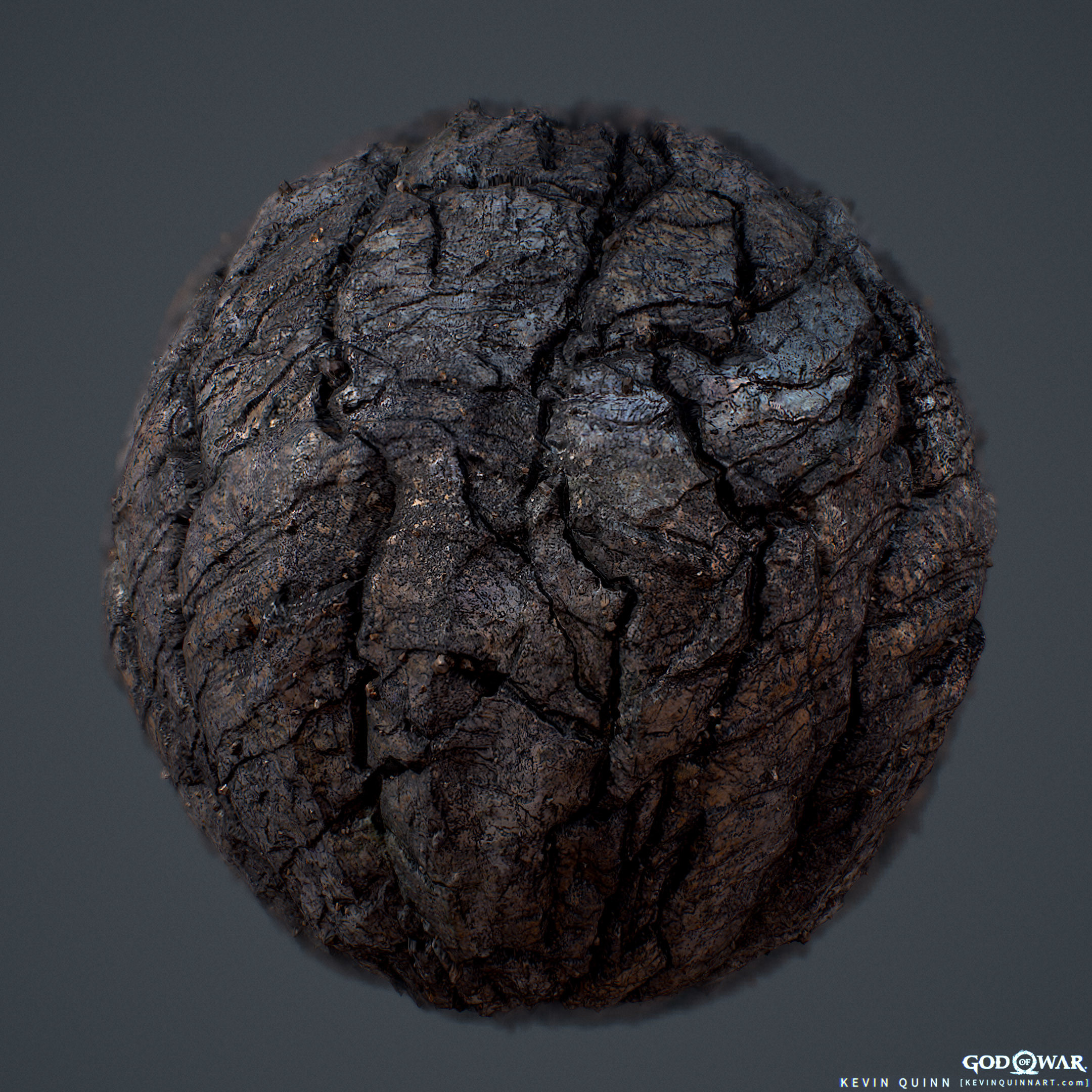 Kevin Quinn: Portfolio - God of War (2018) - Shader Balls