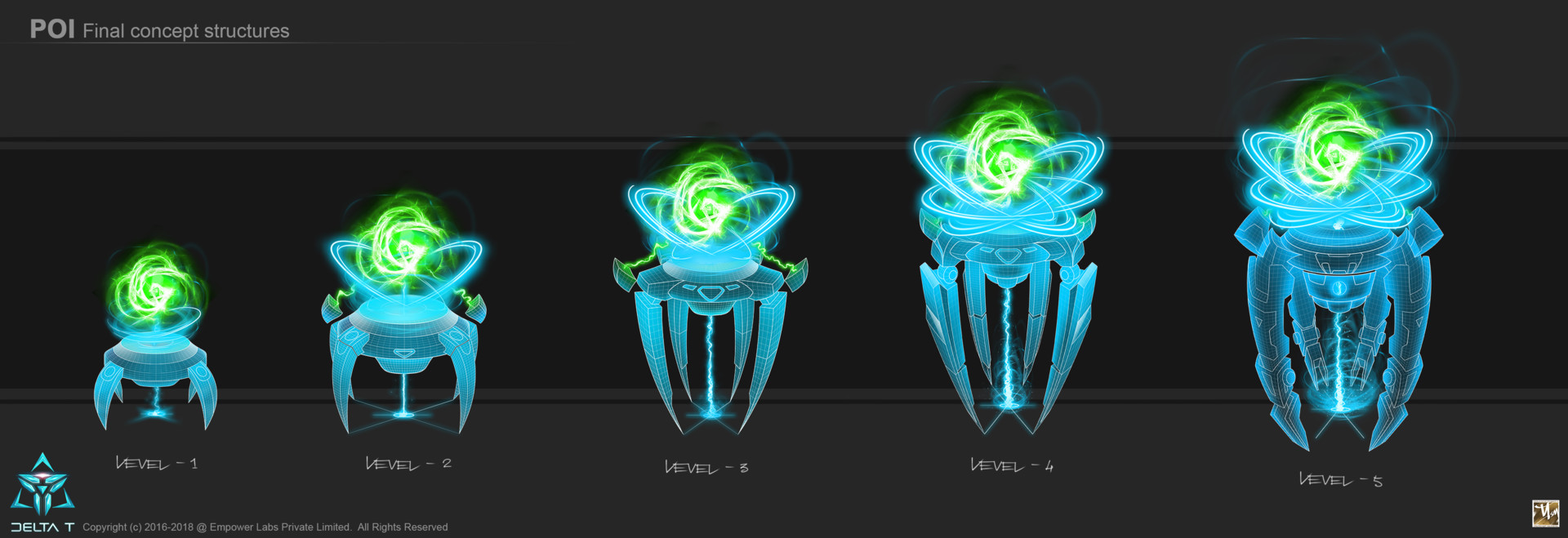ArtStation - POI- Power structure, Delta-T project