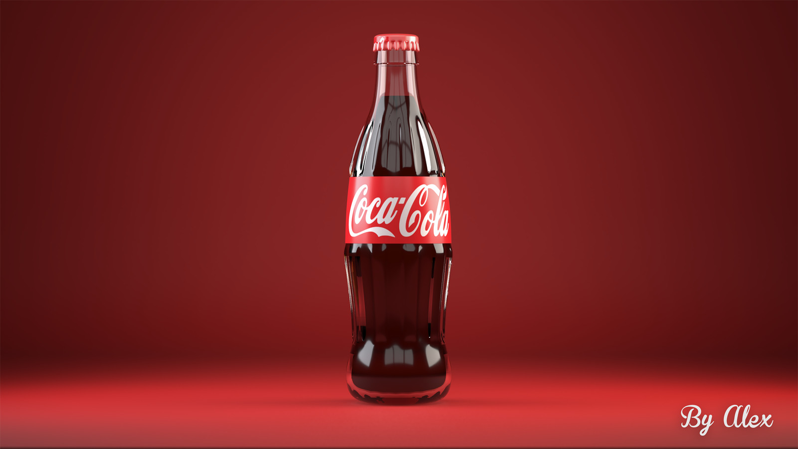 Alex Charilaou - Glass Coca cola bottle