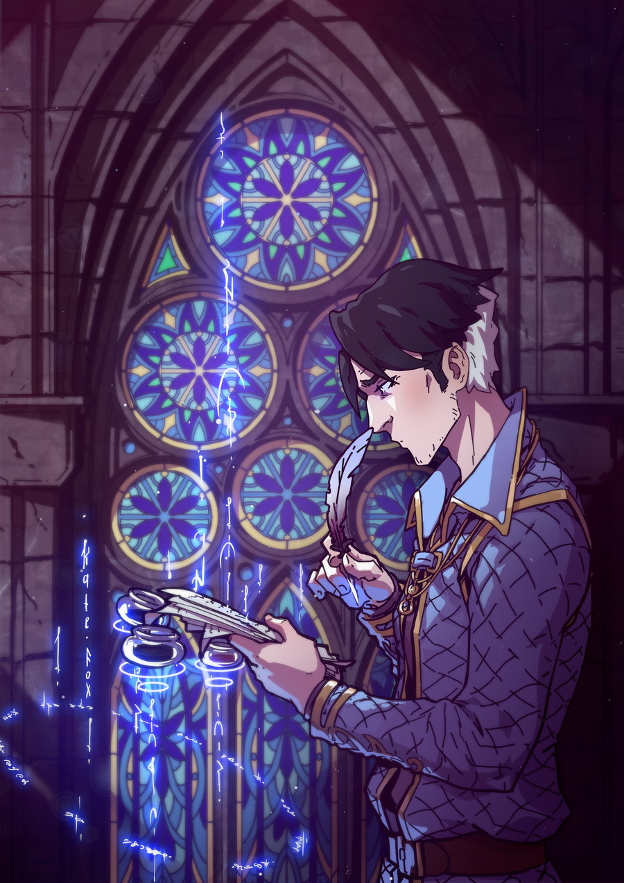 ArtStation - Magic letters