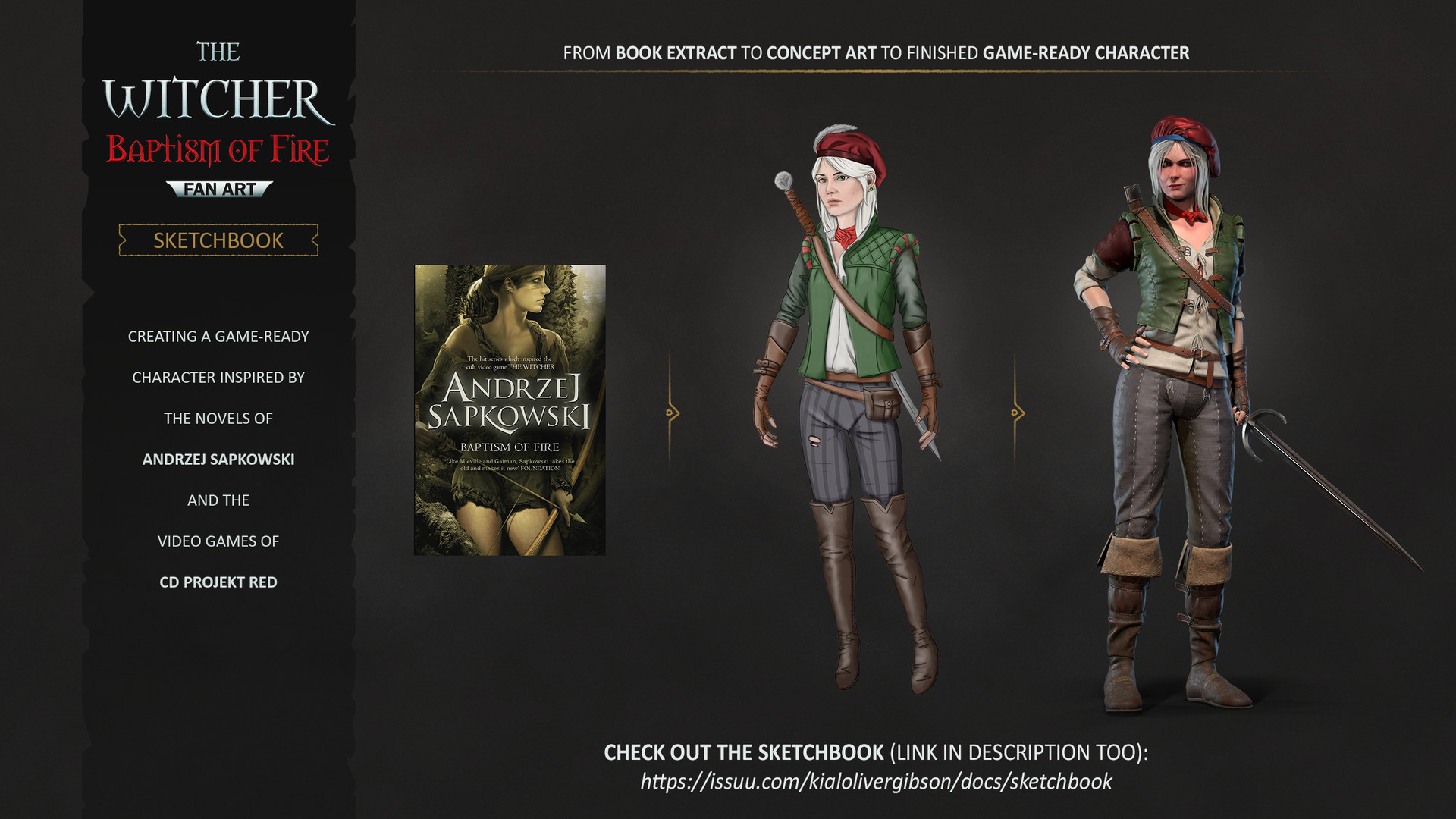 Ellie Oliver - Gibson - Falka of The Rats (Teenage Ciri)