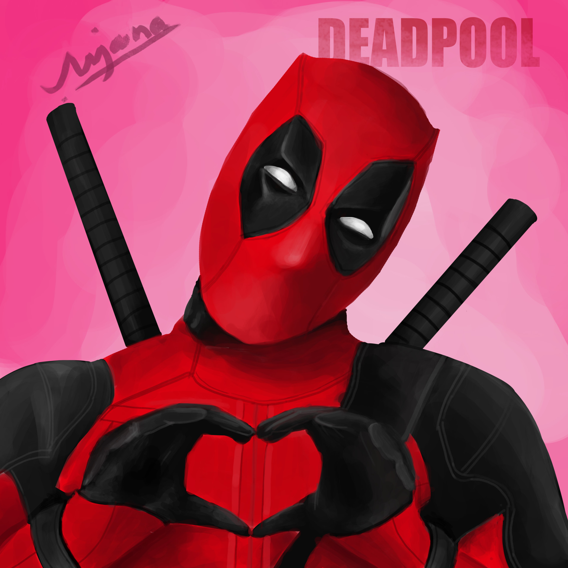 Artstation Deadpool Fan Art
