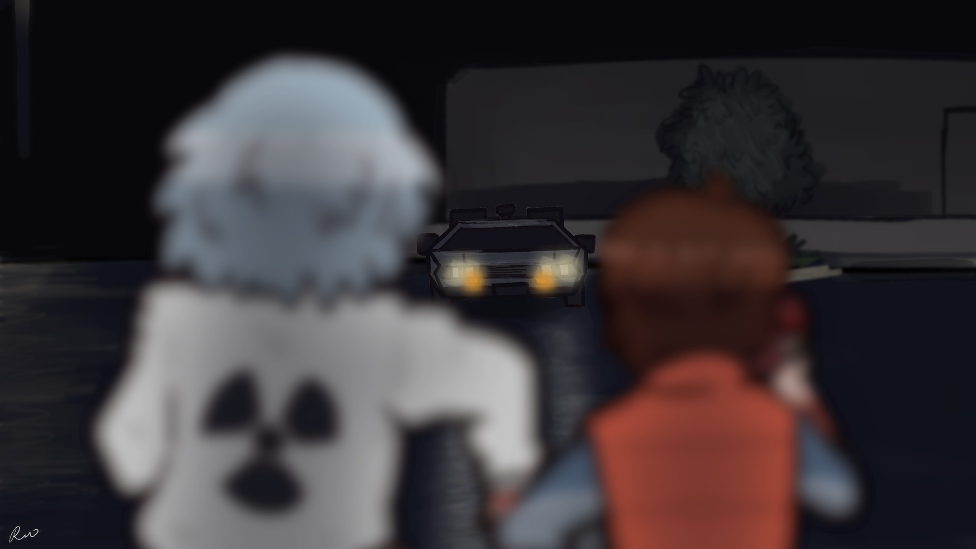 Reuben - Back to the Future redraw stills