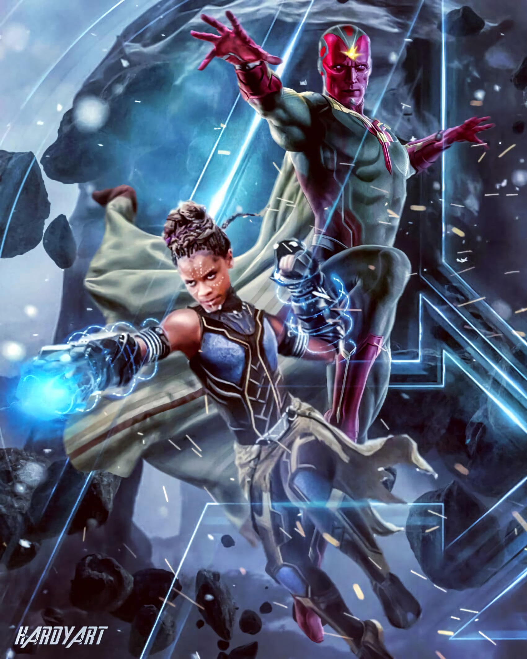 ArtStation - Shuri x Vision