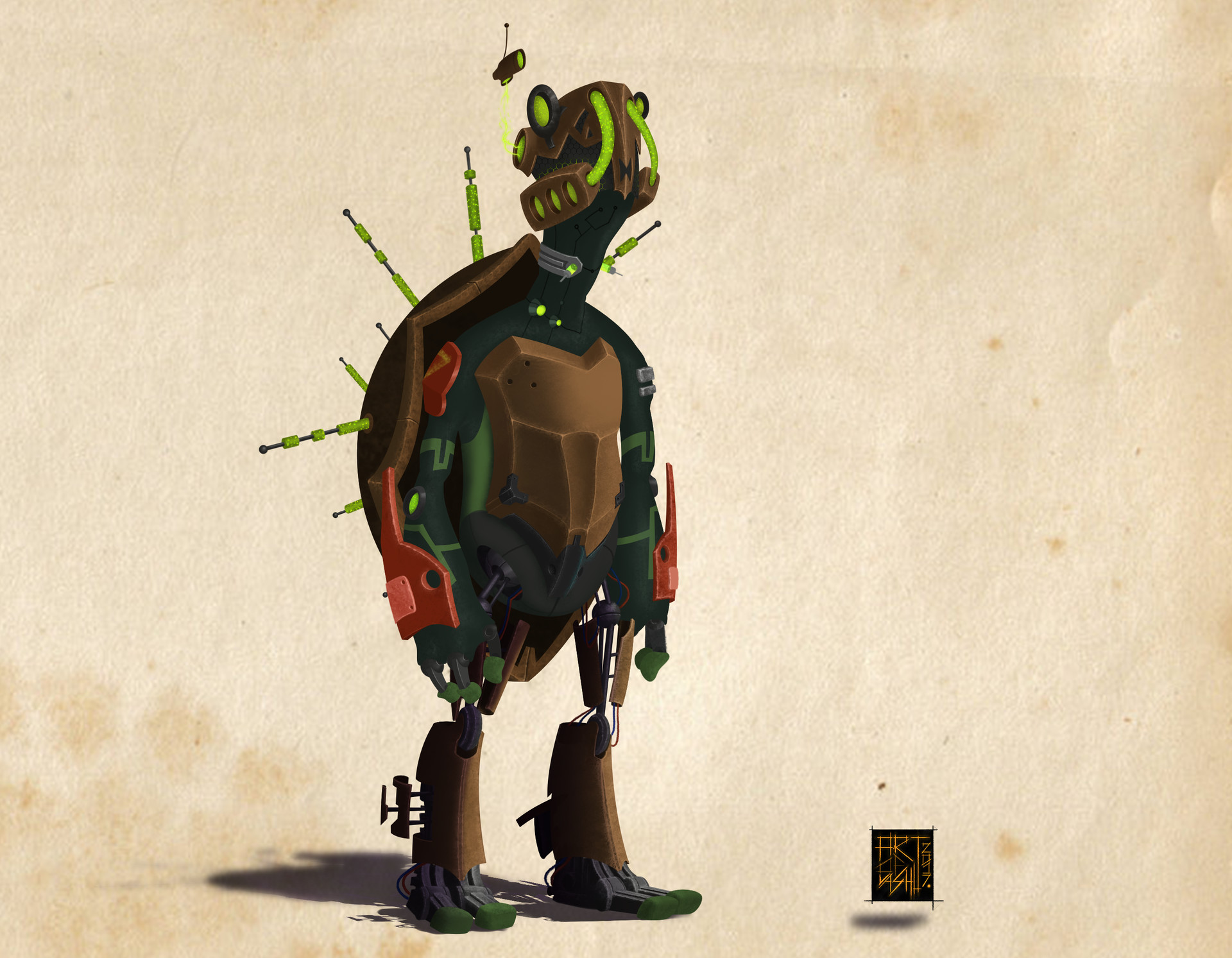 ArtStation - turtle bot