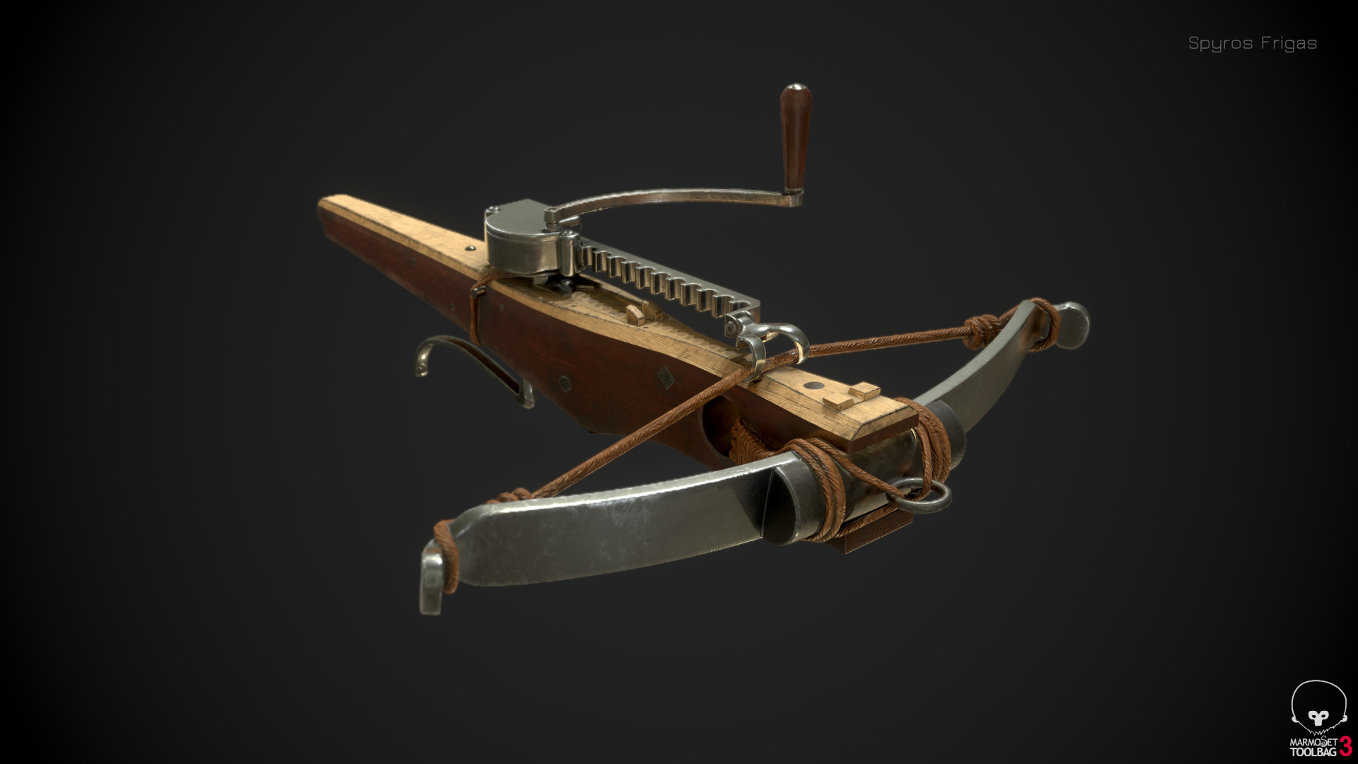 Spyros Frigas - Medieval cranequin crossbow (16th century)
