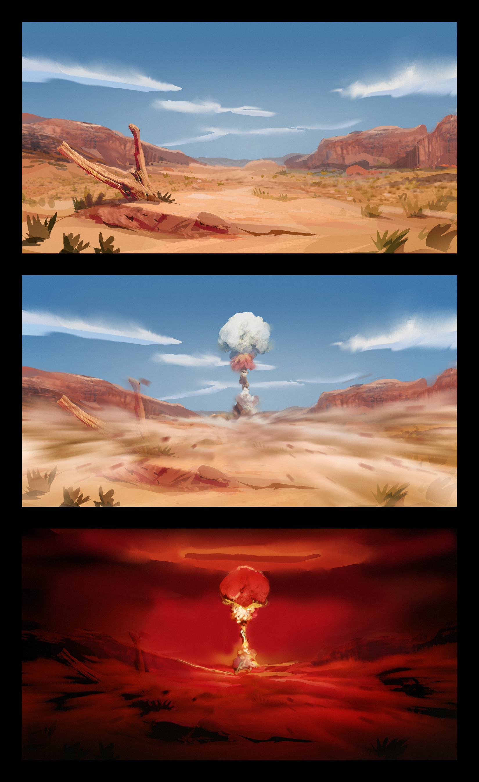 ArtStation - Nuclear Scene II