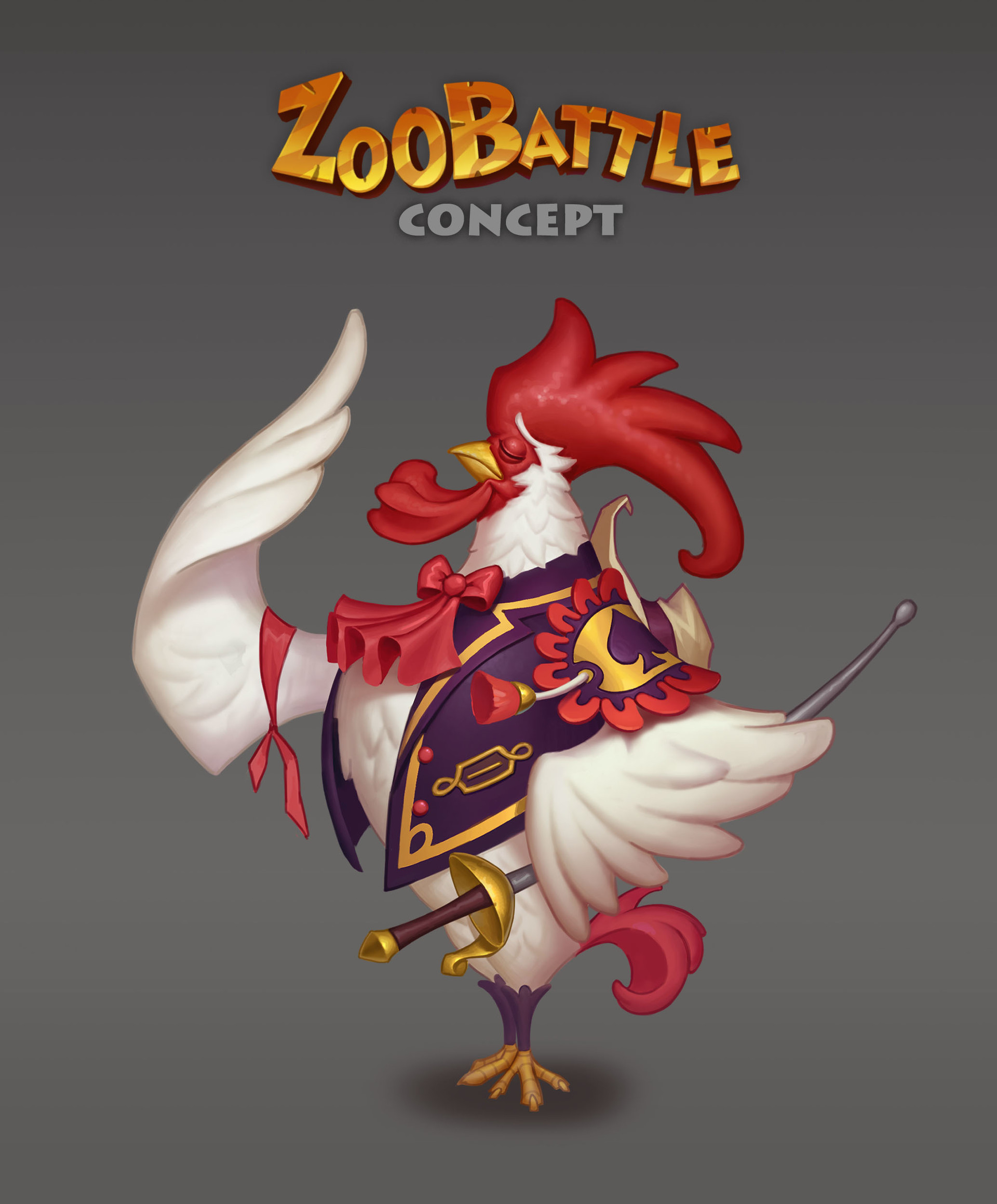 ArtStation - rooster