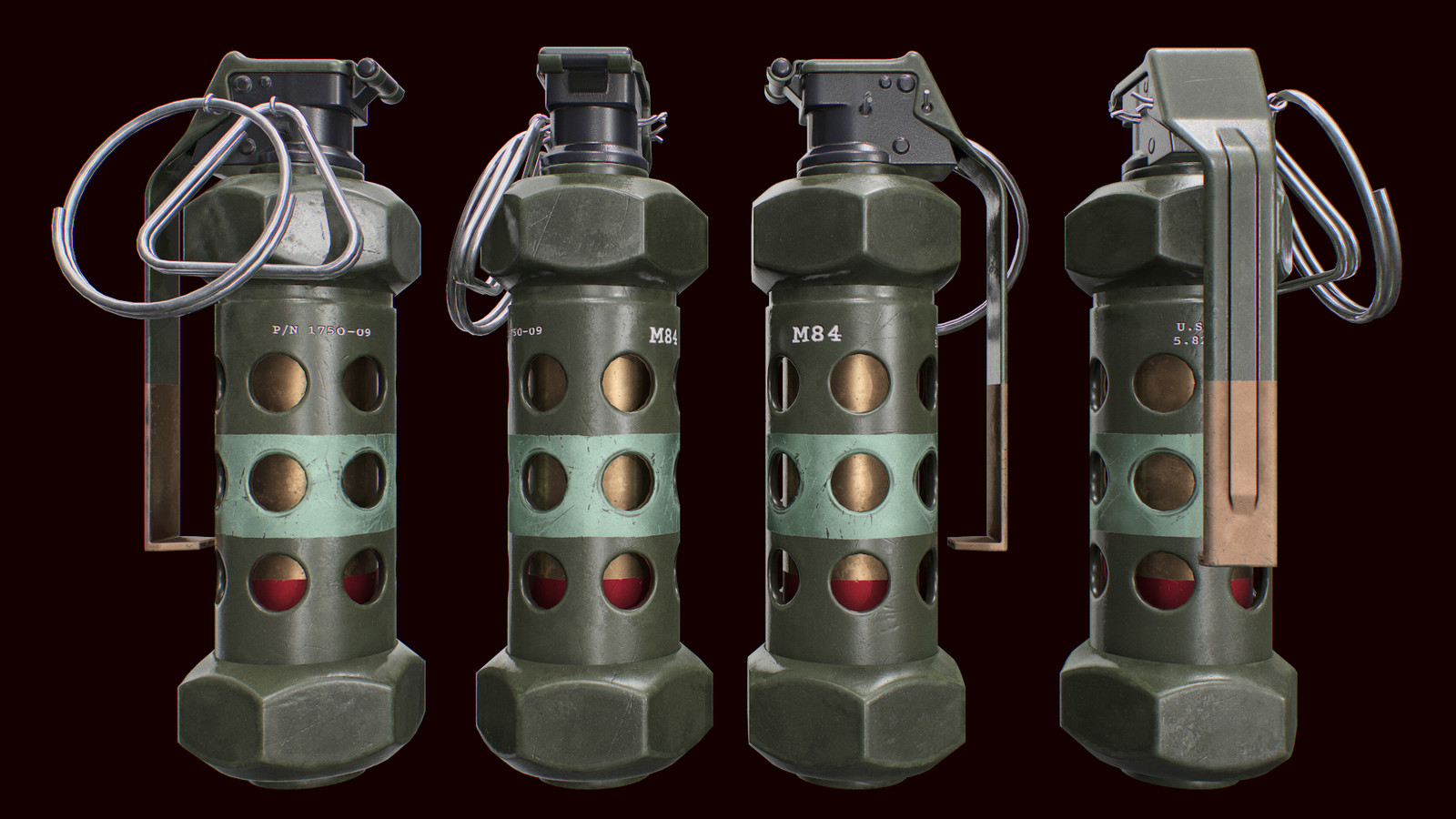 Arthur Pin - M84 stun grenade