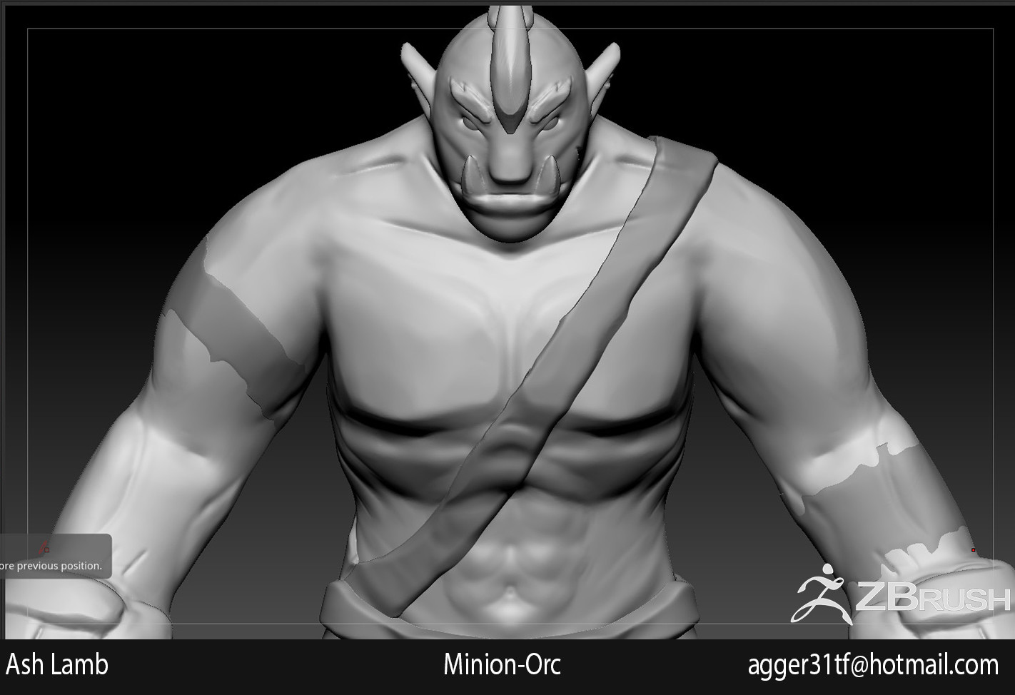 ArtStation - Minion-Orc