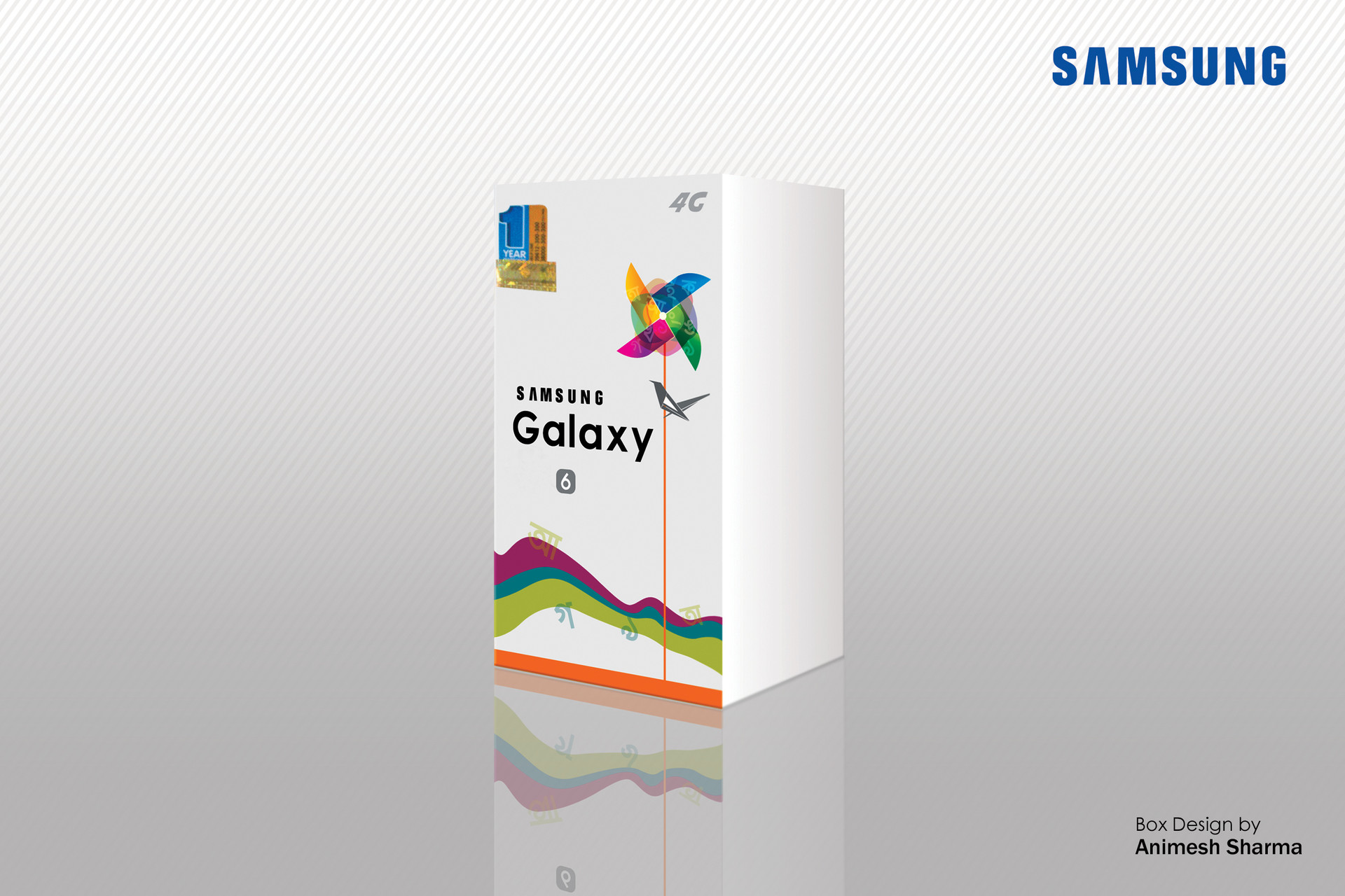 ArtStation - Samsung box design