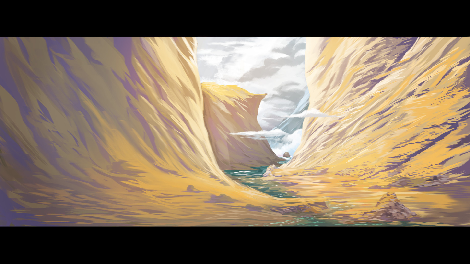 ArtStation - Valley environment art