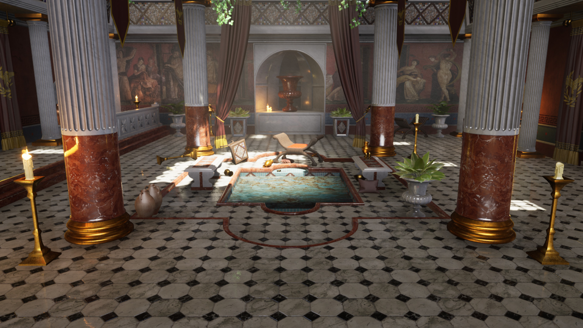 Simon Thomas Ketels - Roman Atrium