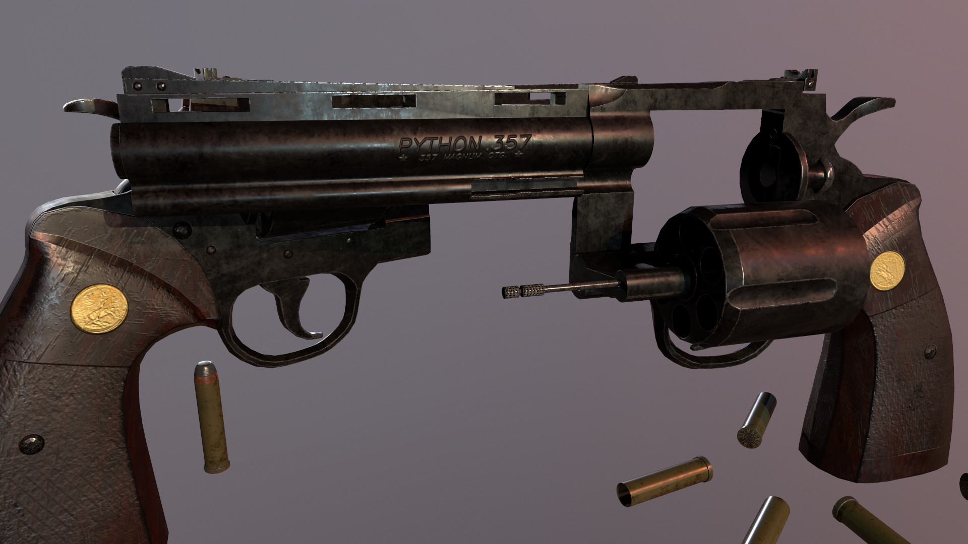 ArtStation - Python .357 Revolver