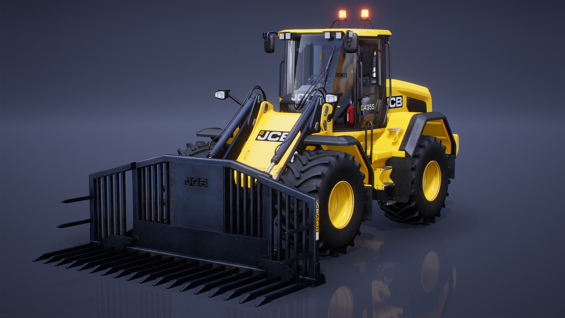 ArtStation - Pure Farming - JCB 435S