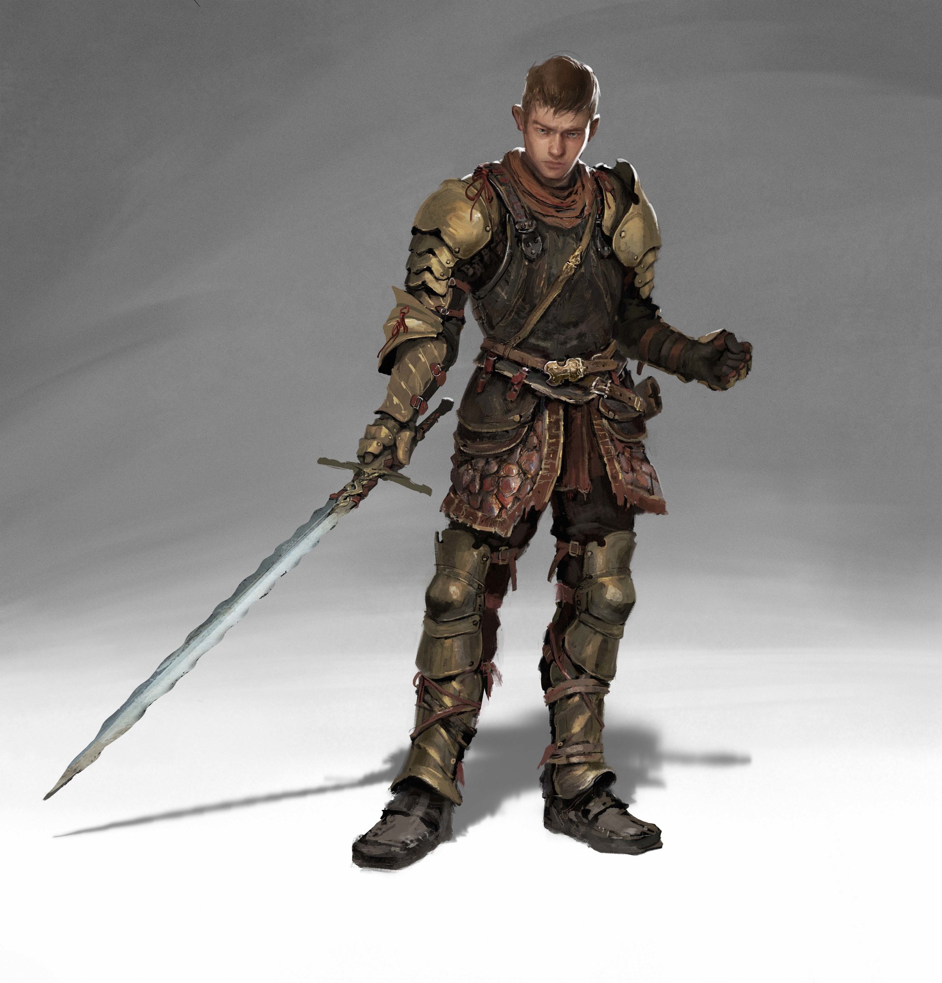 ArtStation - Flame Swordsman