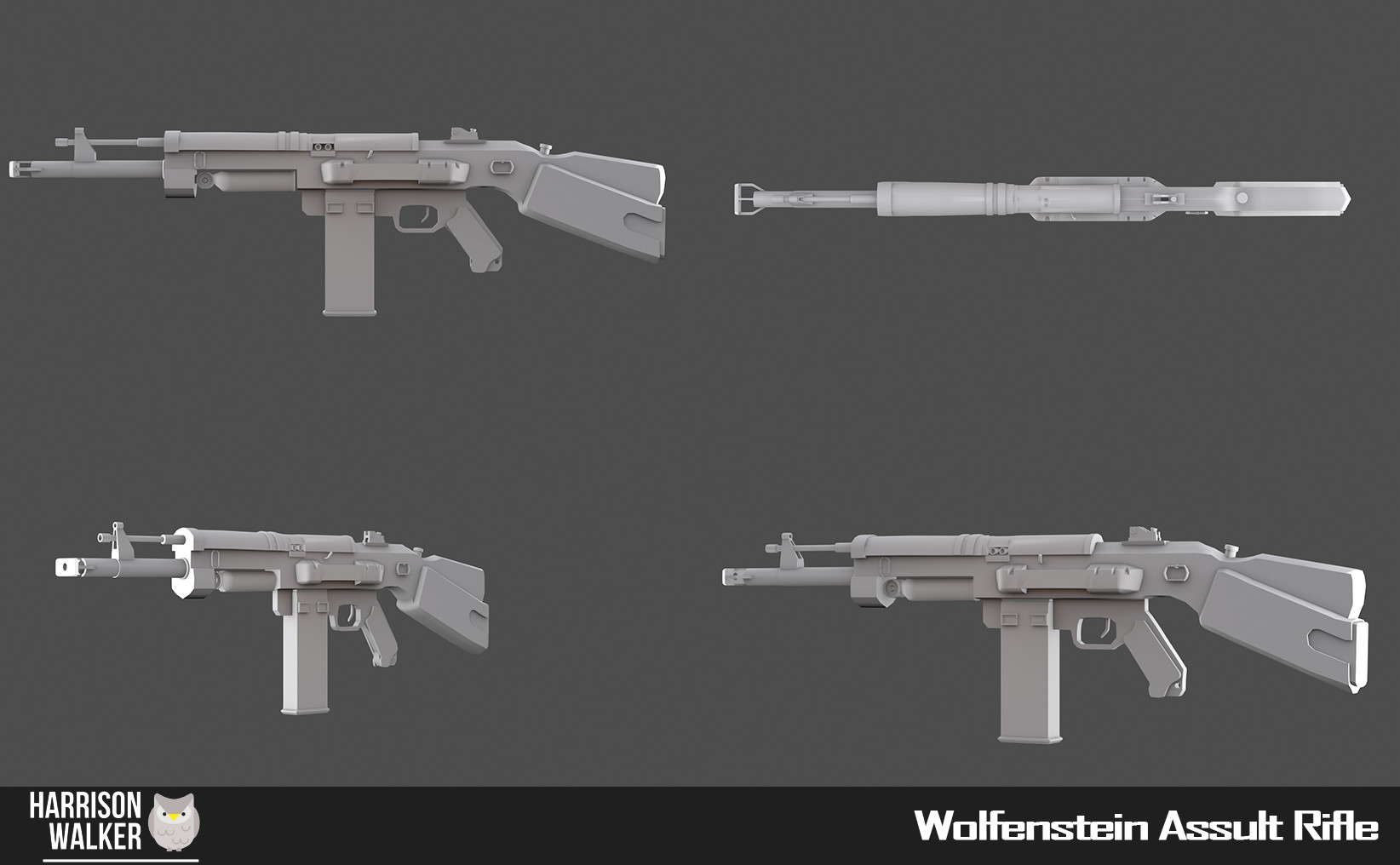 Harrison Walker - Wolfenstein Assault Rifle