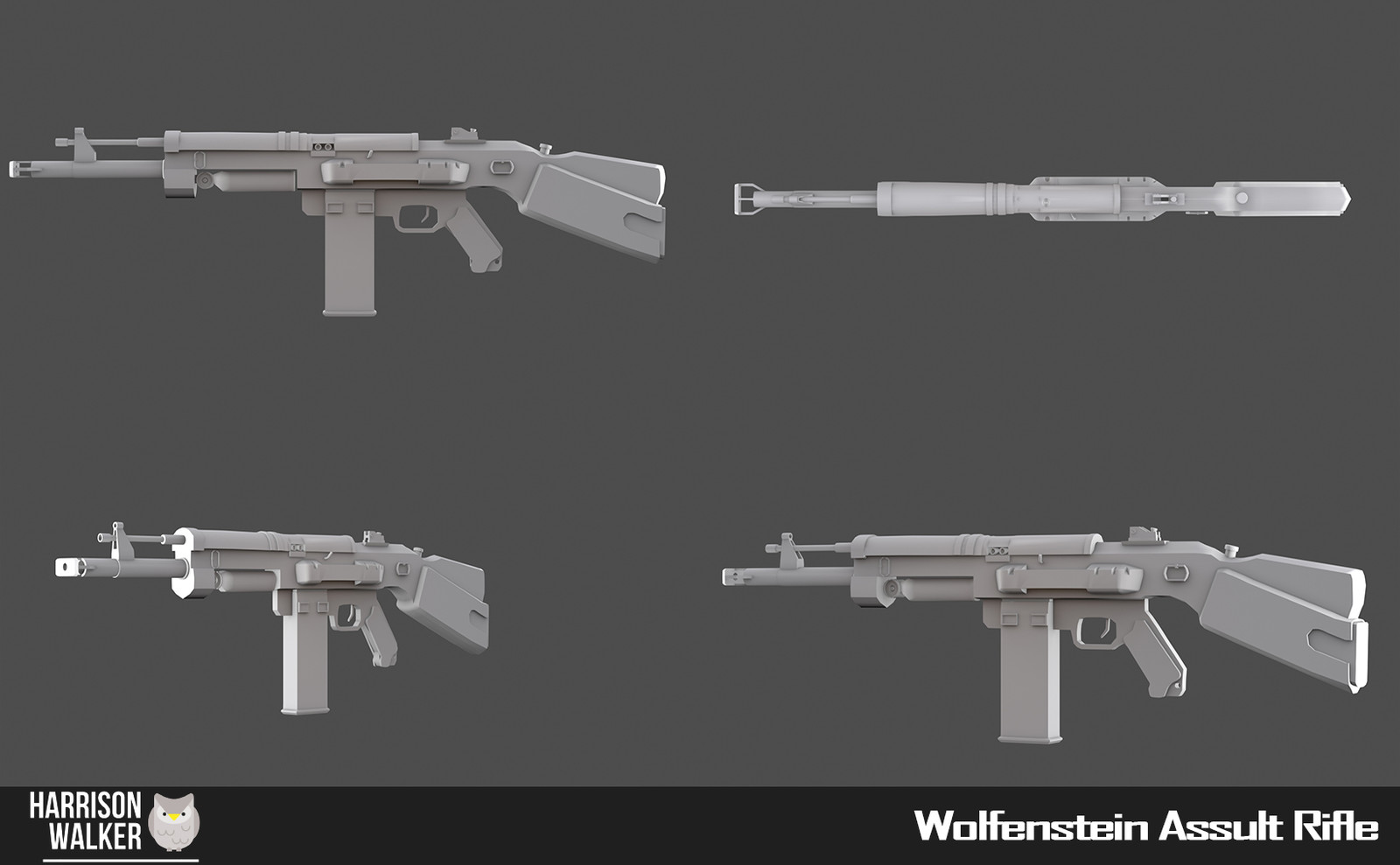 Harrison Walker - Wolfenstein Assault Rifle