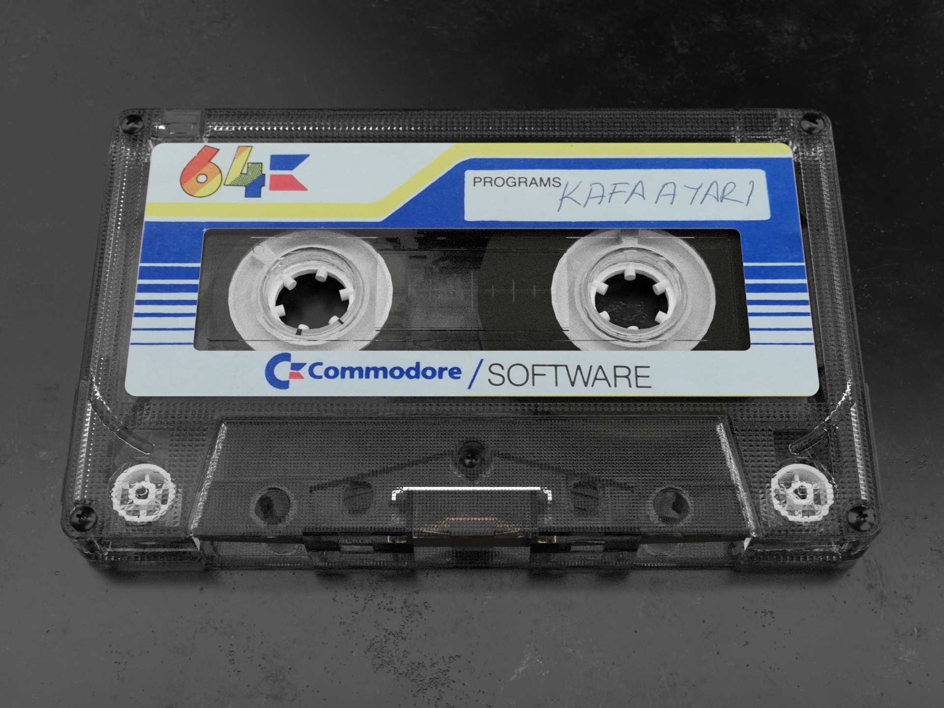Cem Tezcan - Personal Portfolio - C64 Datasette and Cassette