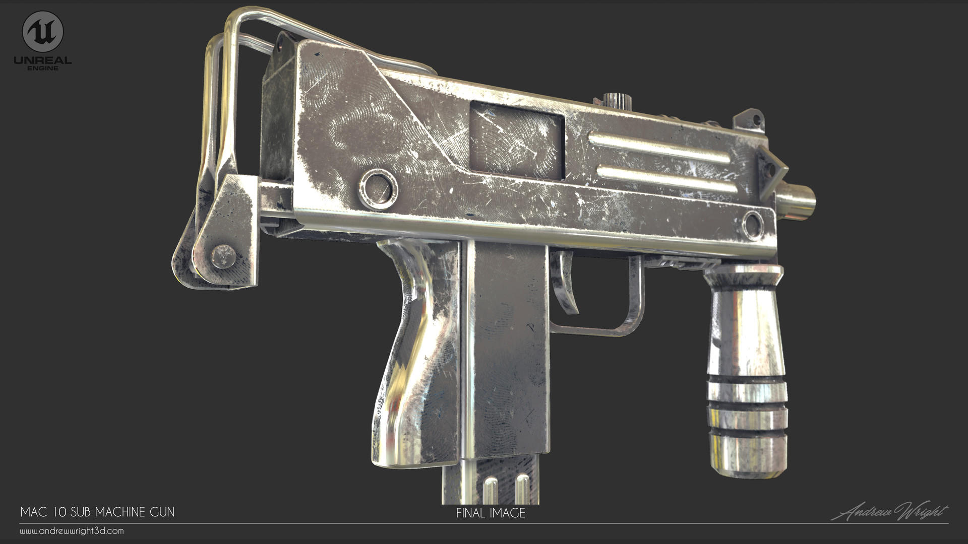 Andrew Wright - Mac 10 Sub Machine Gun