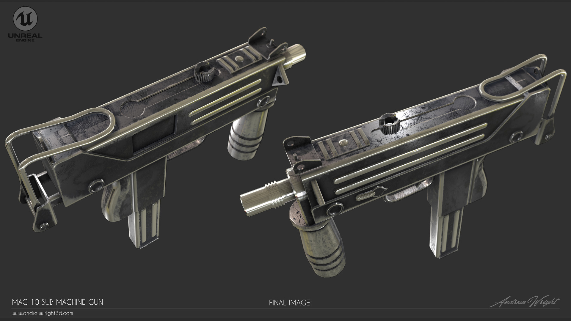 Andrew Wright - Mac 10 Sub Machine Gun