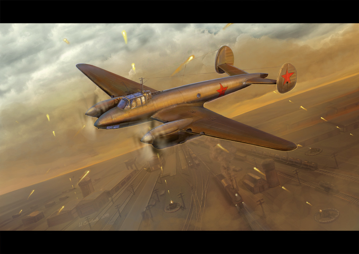 ArtStation - Pe 3 bis