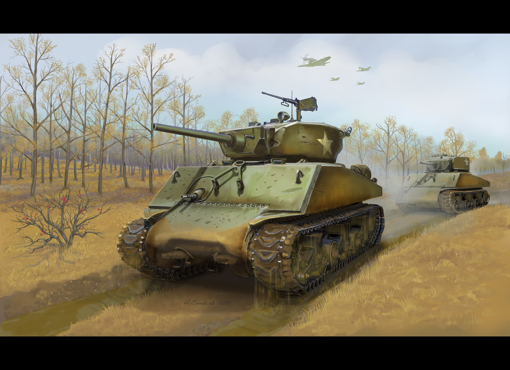 ArtStation - M4A3E2 Jumbo Sherman