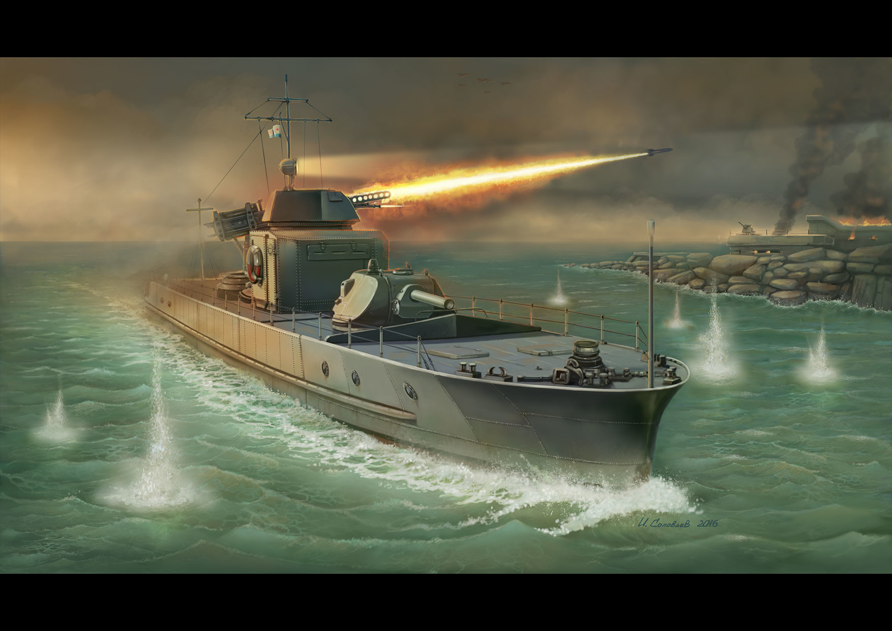 ArtStation - Ussr navy project 1124