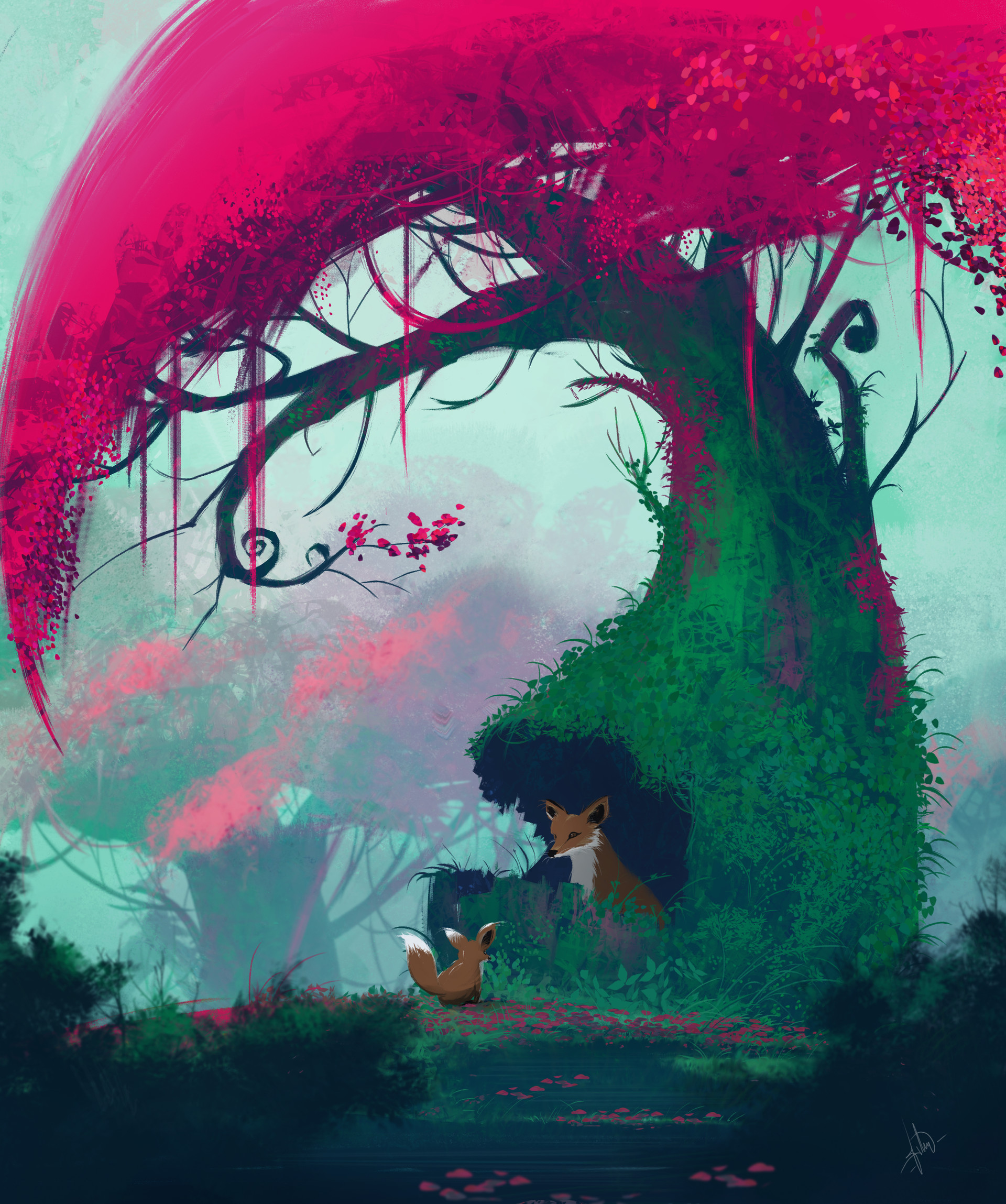 ArtStation - The Tree of Wisdom