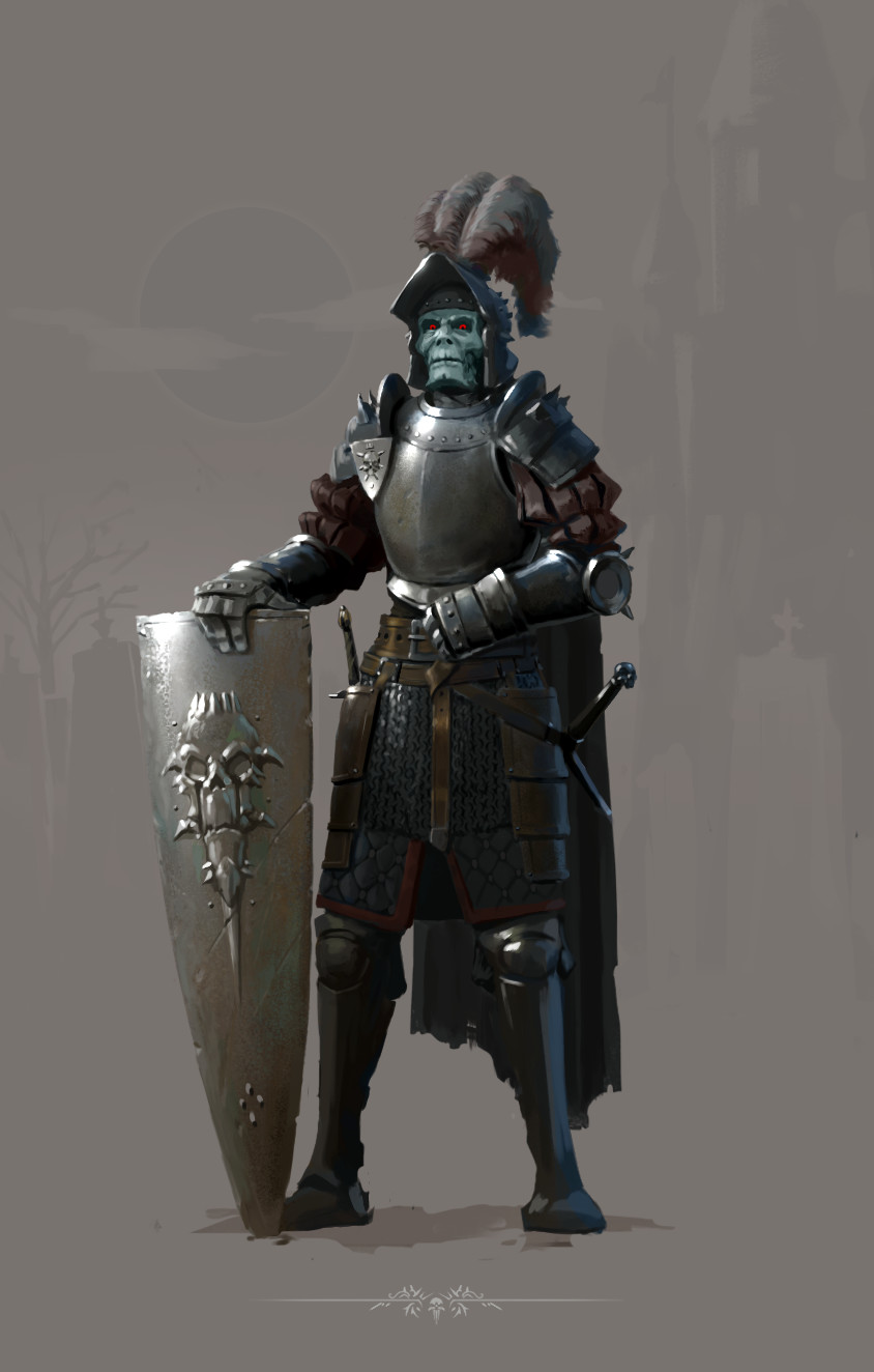 ArtStation - Undead lord