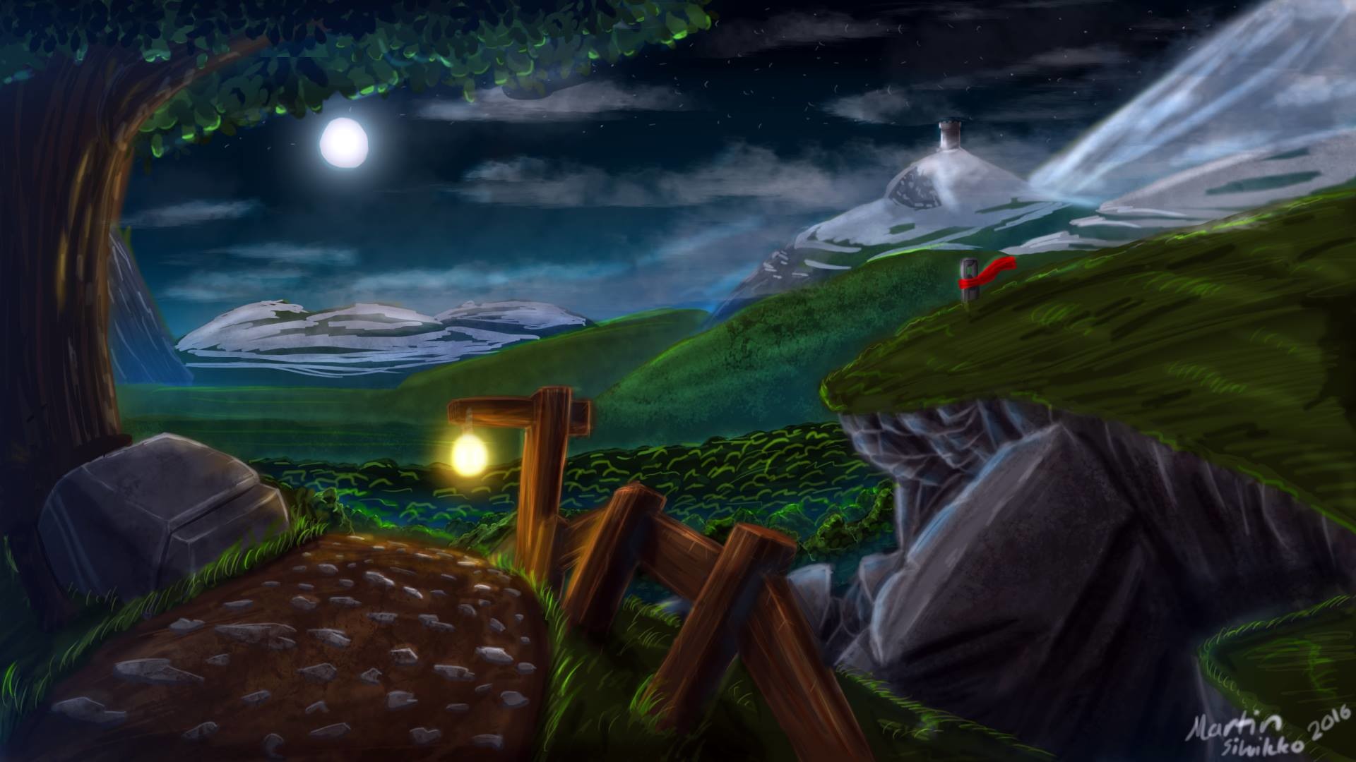 ArtStation - Fantasy_Environment_art