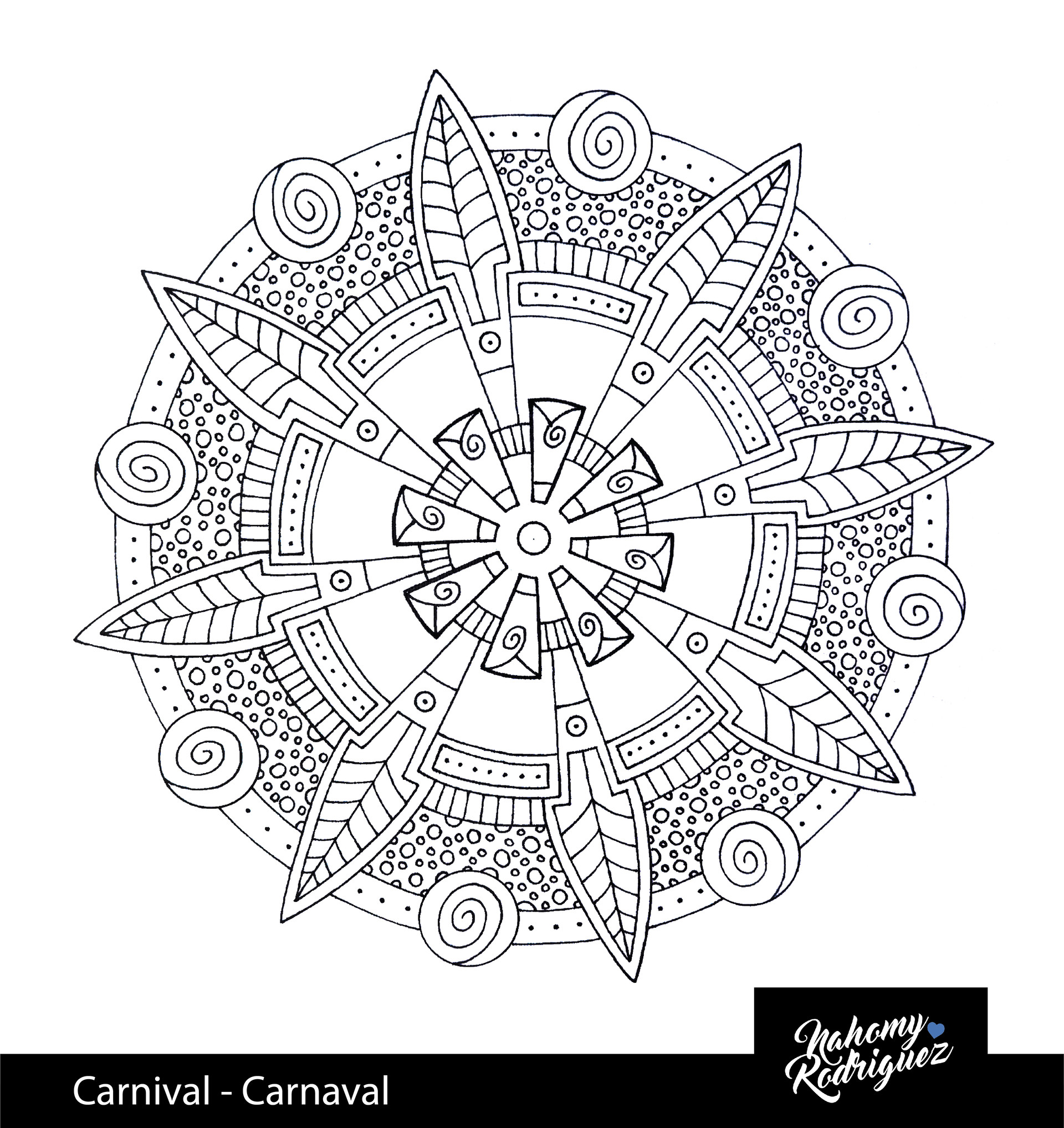 ArtStation - [MANDALA] Carnival - Carnaval