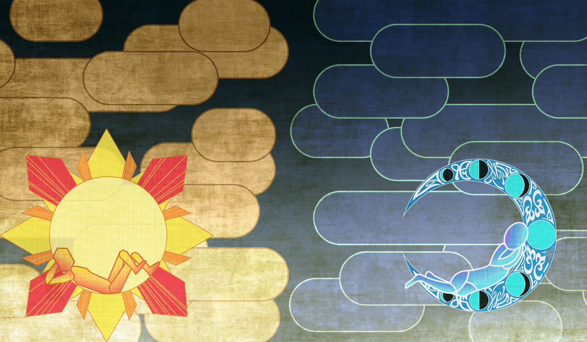 ArtStation - Digital Imaging Final - Sun and Moon