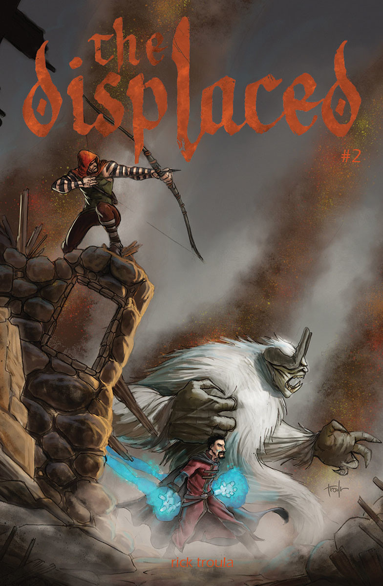 Rick Troula - The Displaced Covers