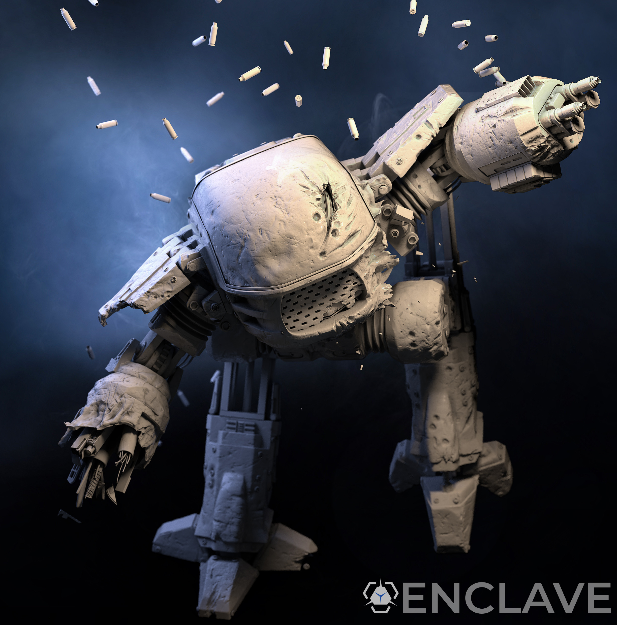 Ed 209 Computer Wallpapers MODEROID ED 209｜Good Smile Company
