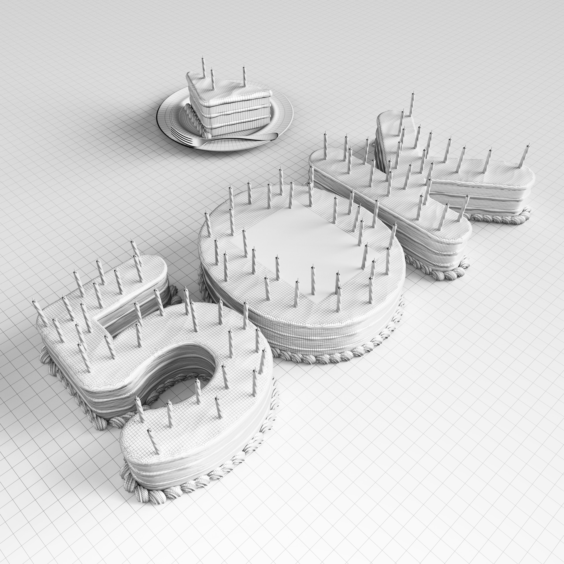 Justin Marimon - CGI 50K Cake