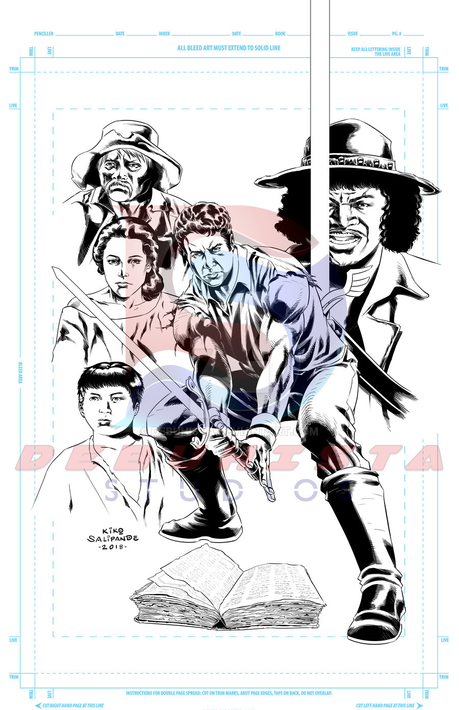 KIKO Salipande - Ang Panday Fan art