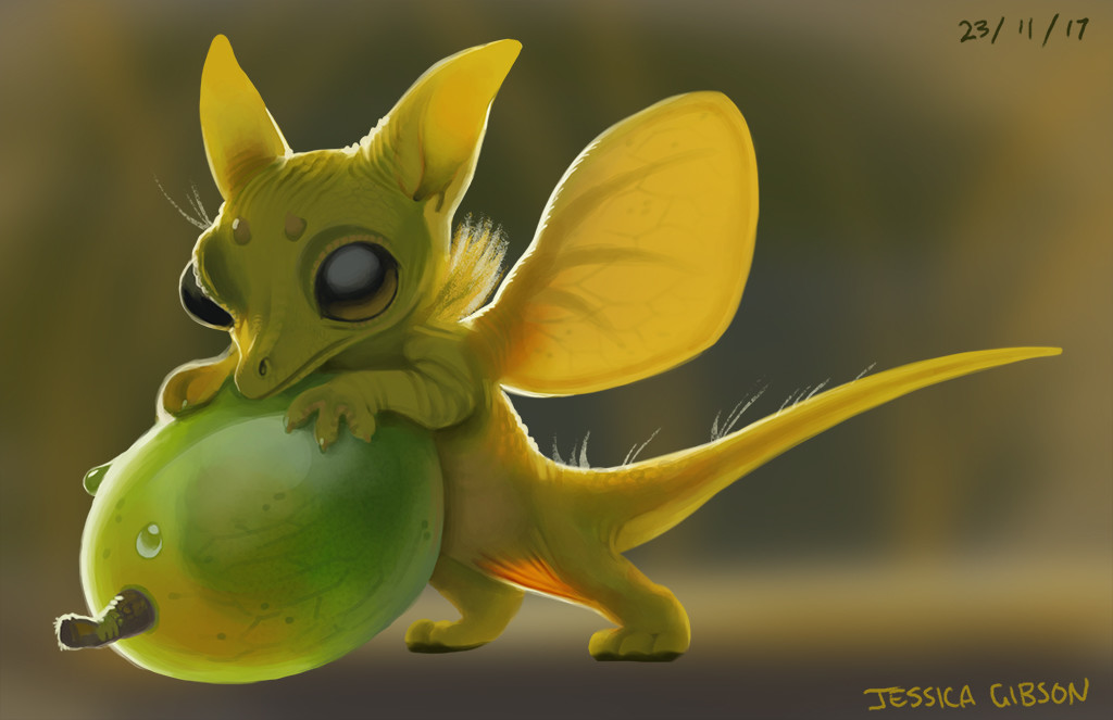 ArtStation - Grape Dragon