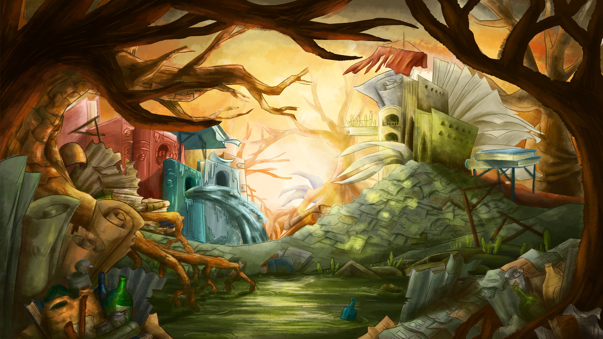 ArtStation - UNWANTED planet