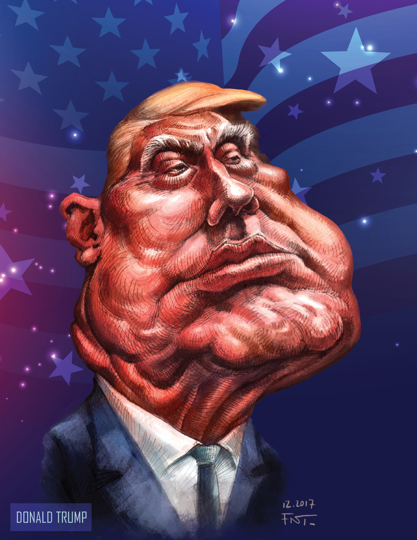 ArtStation - Caricature, calendar design