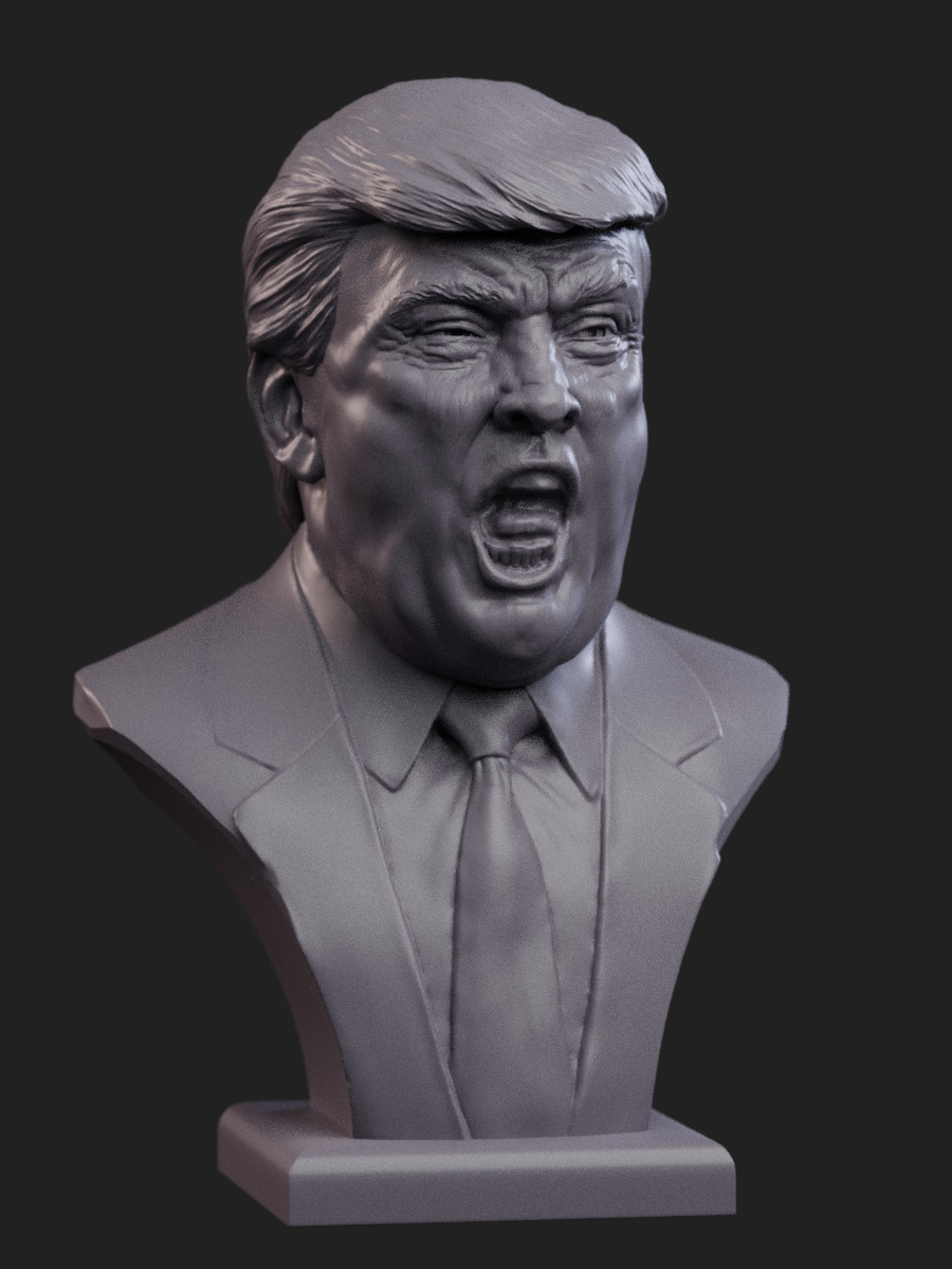 ArtStation - Angry Trump