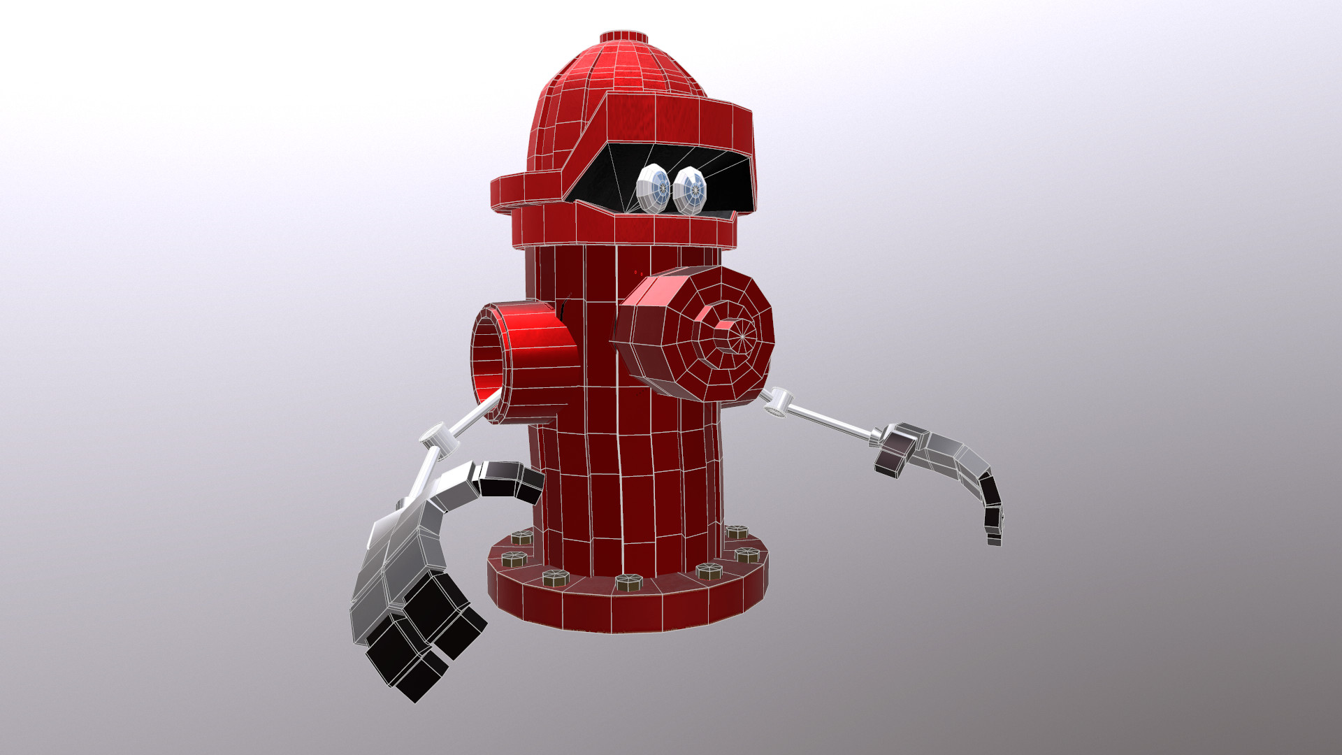 Cartoon Fire Hydrant